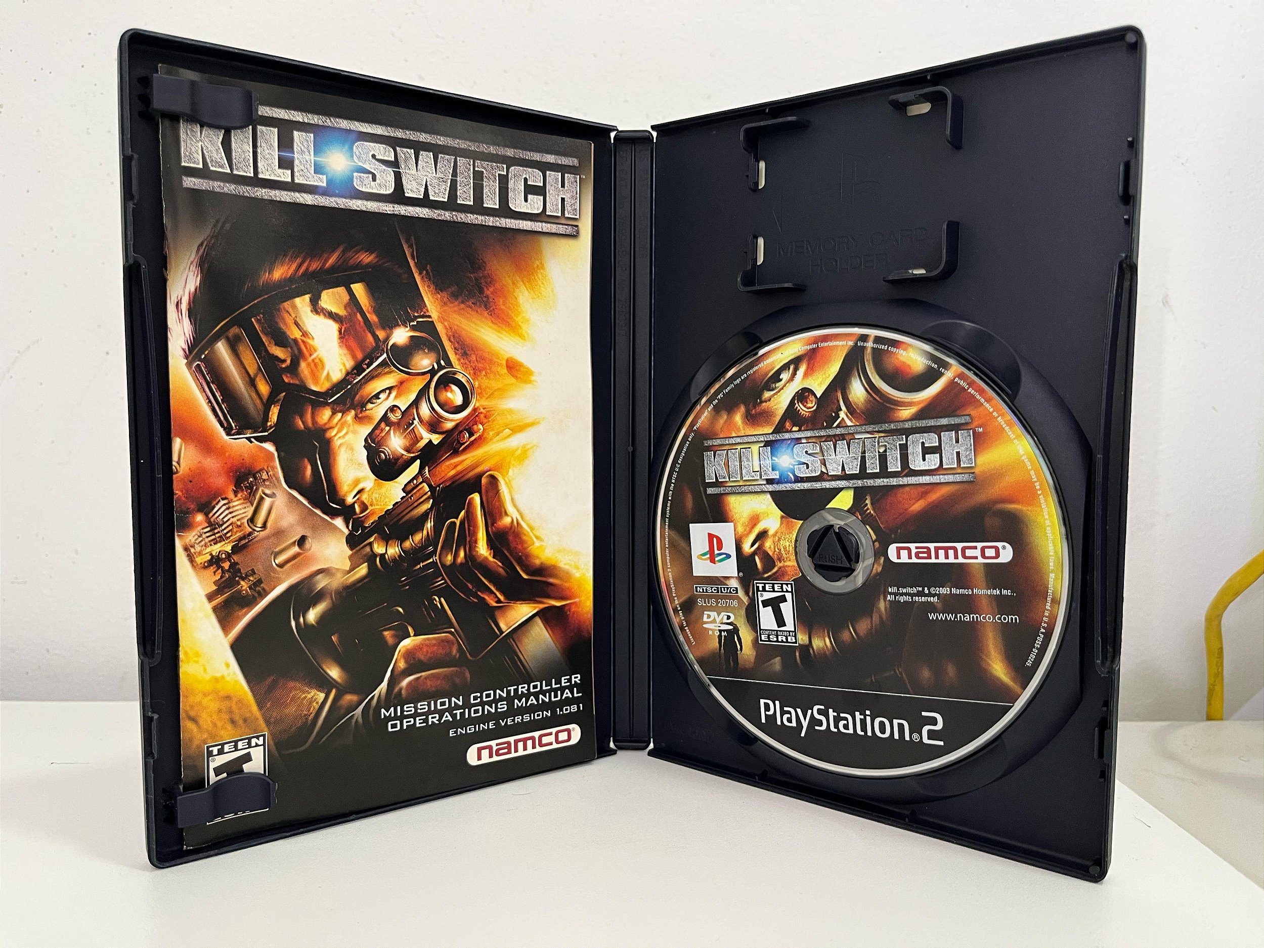 Kill Switch PS2 Original Americano (Usado) - www.maicongames.com.br