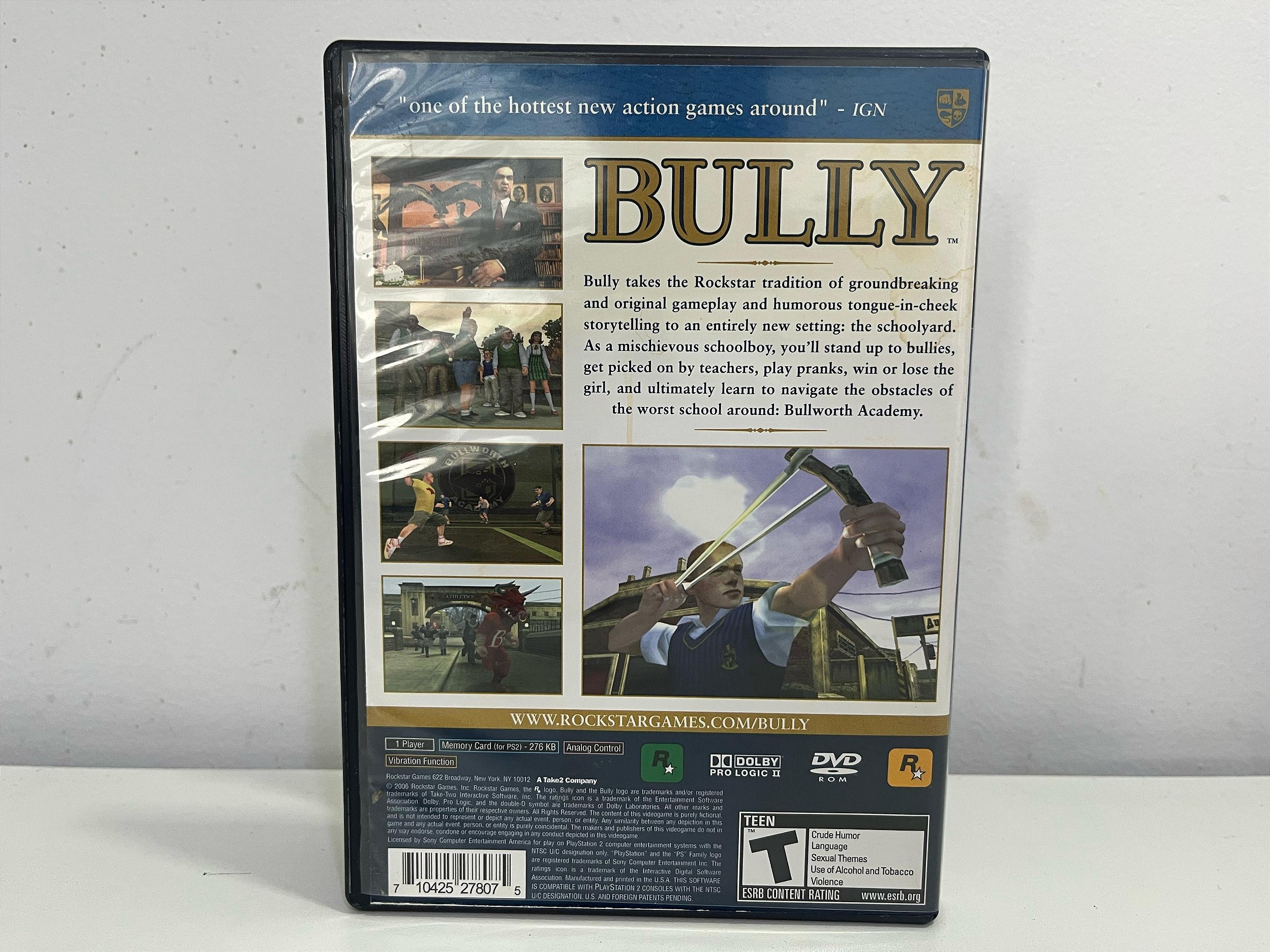 Bully PS2 Original Americano (Usado) - www.maicongames.com.br