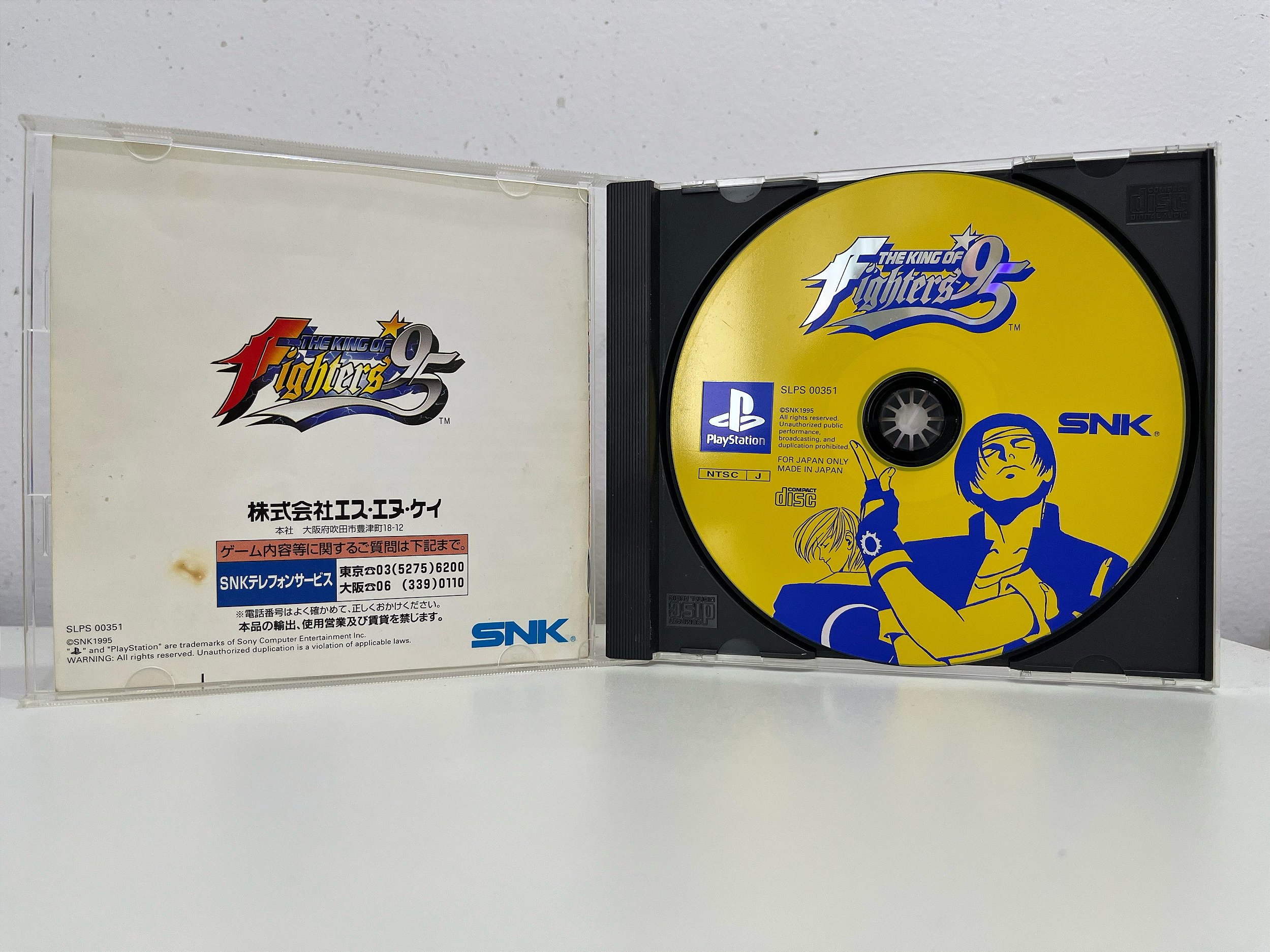 The King Of Fighters 95 PS1 Original Japonês (Usado ) - www.maicongames ...