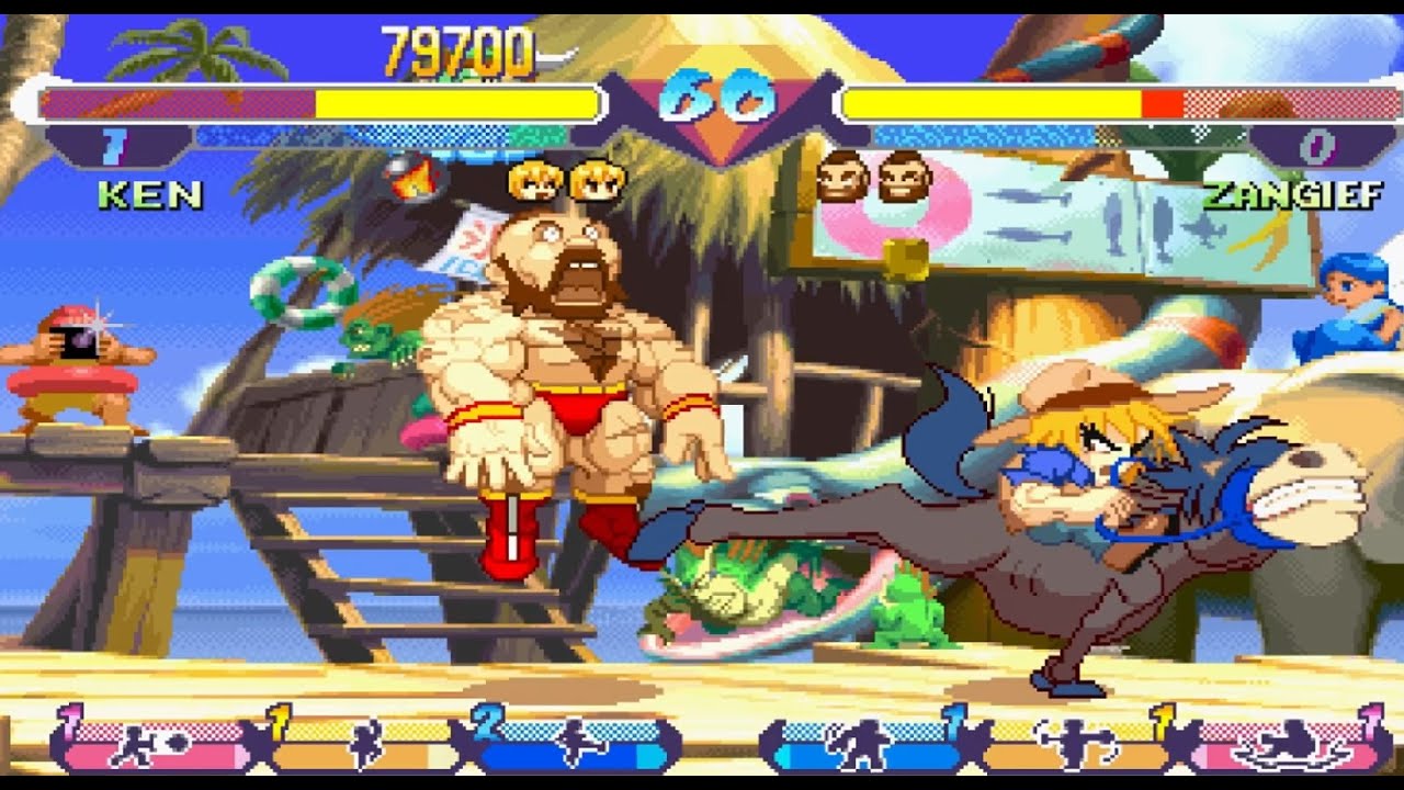 Pocket Fighter PS1 Original Americano Lacrado - www.maicongames.com.br