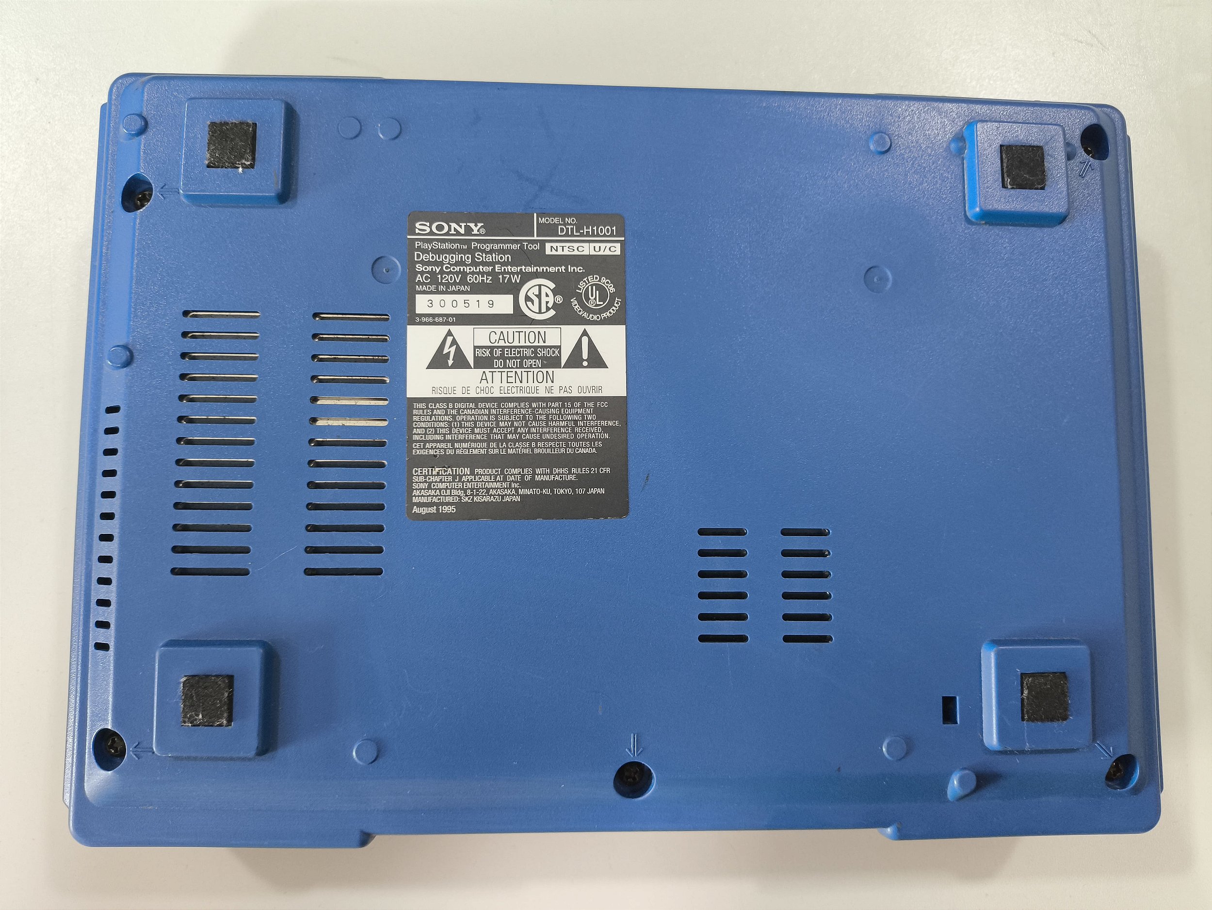 Console Playstation 1 Fat Debugging Station DTL-H1001 - PS1 FAT - www ...