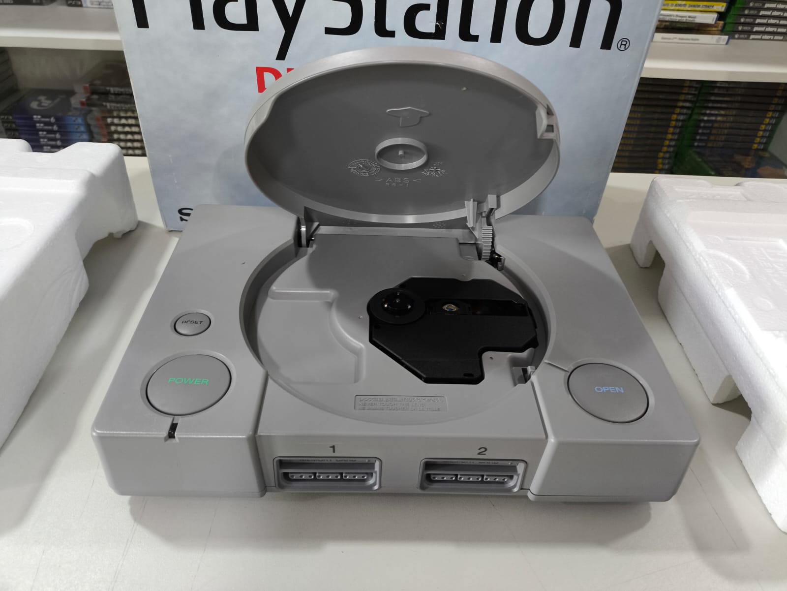 Console Sony Playstation 1 Americano SCPH-9001 - PS1 FAT DUALSHOCK Serial Batendo - www ...