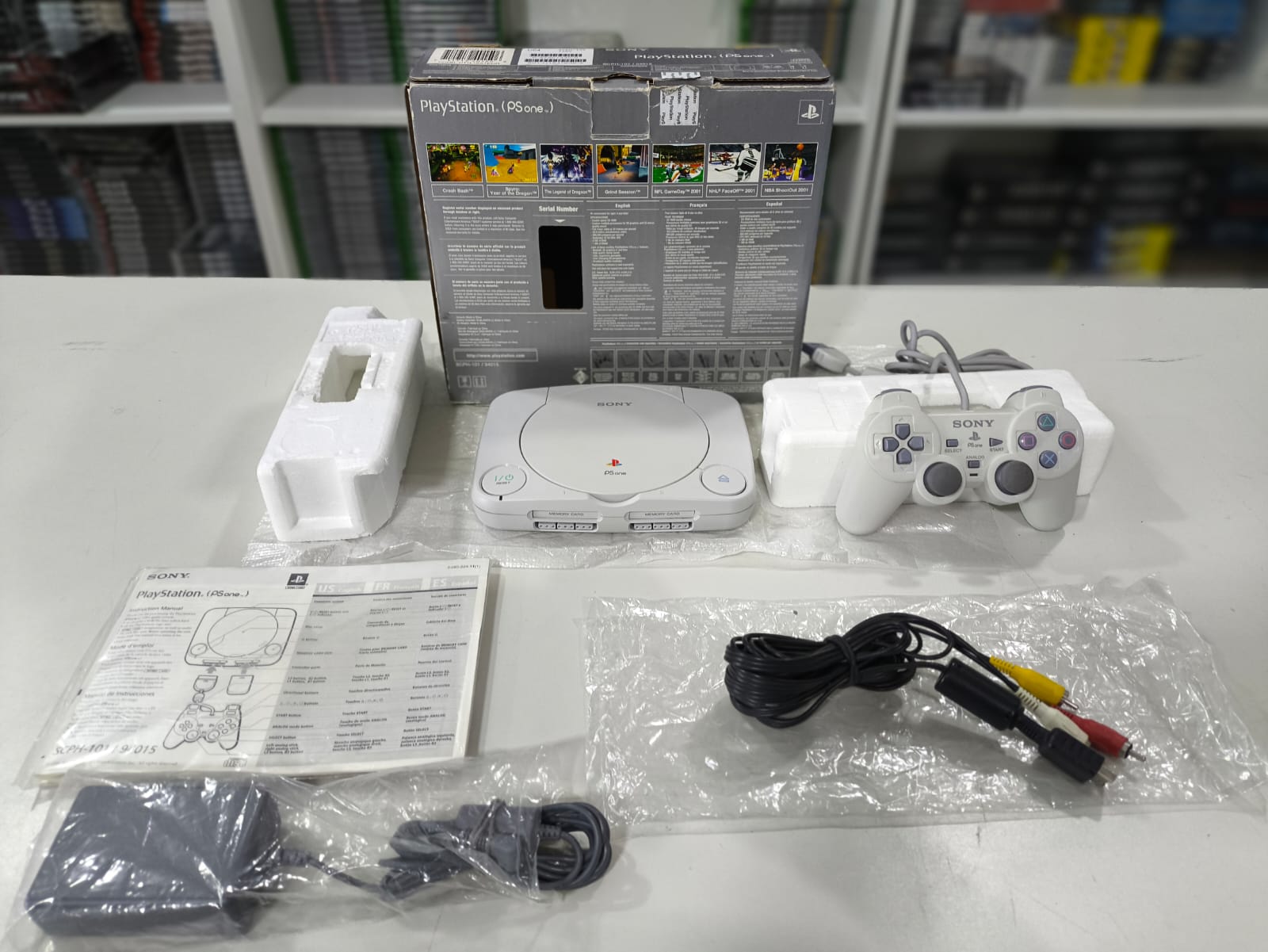 Console Playstation One - PS One Baby Americano SCPH-101- PS1 CIB - www ...