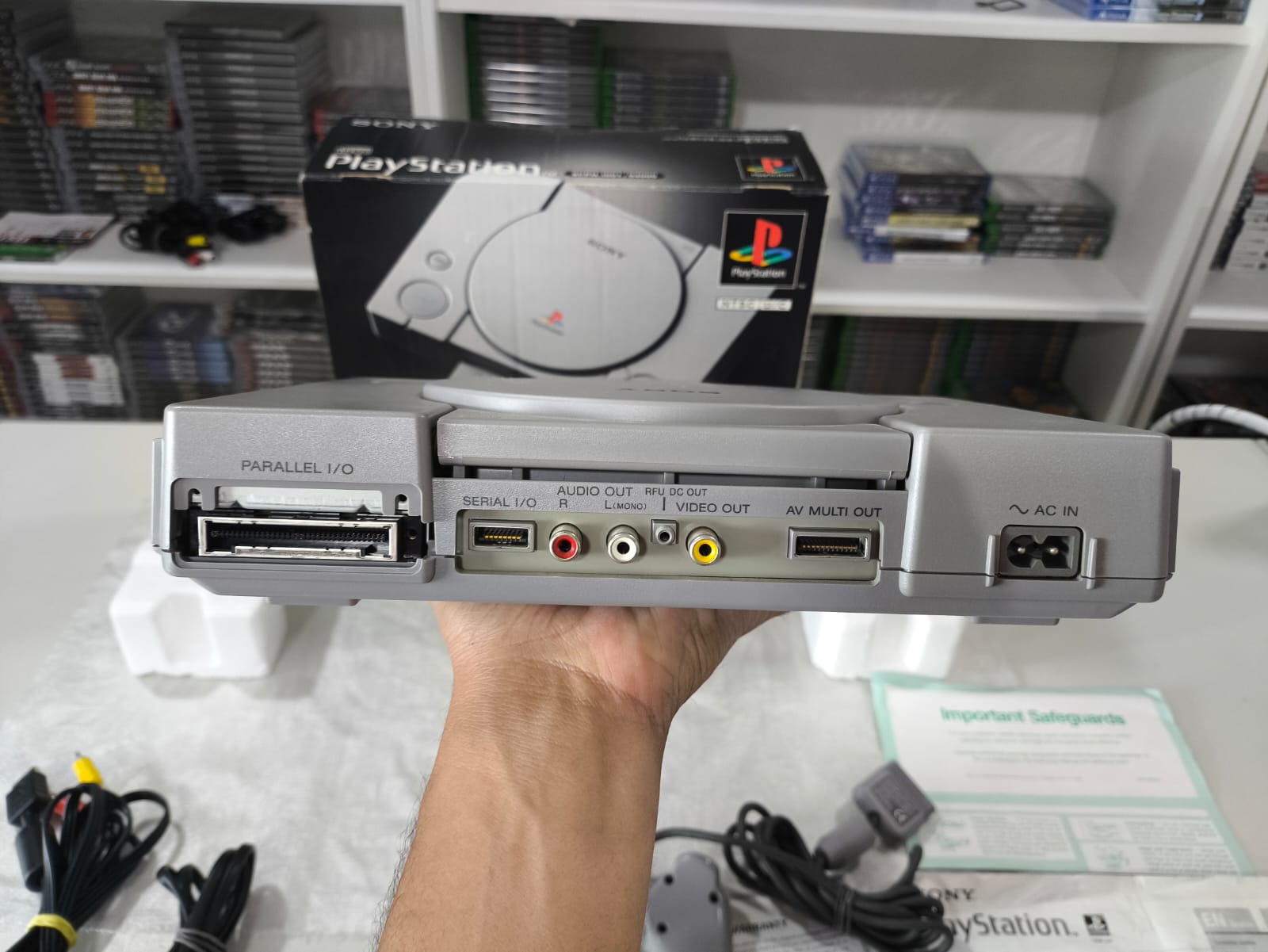 Console Playstation 1 Americano Launch Edition SCPH-1001 - PS1 FAT ...