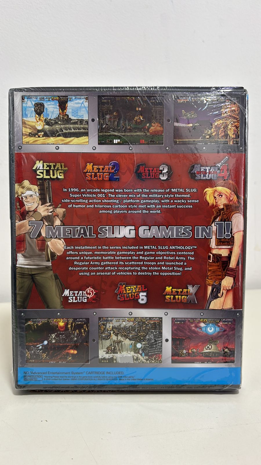 Metal Slug Anthology Classic Edition PS4 Mídia Física Original Lacrado ...