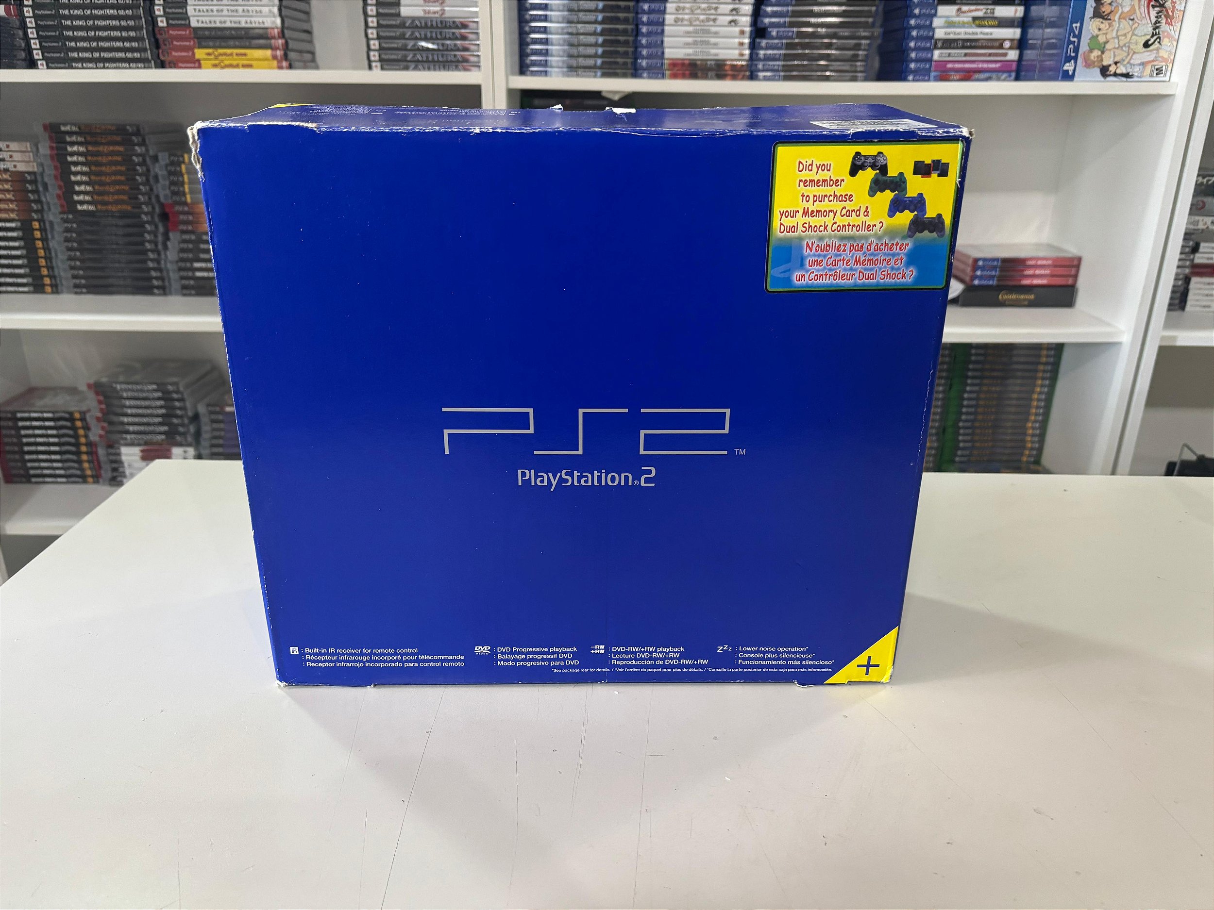 Console Sony Playstation 2 Fat Americano SCPH-50001 - PS2 FAT - www ...