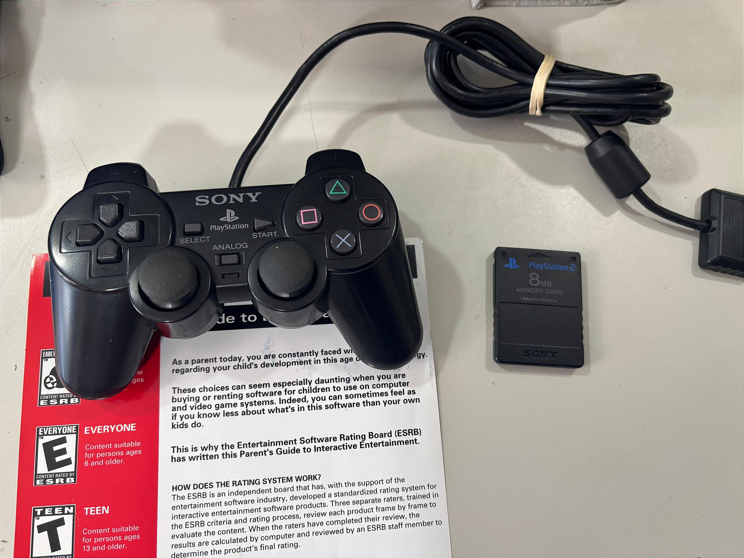 Console Sony Playstation 2 Fat Americano SCPH-50001 - PS2 FAT - www ...