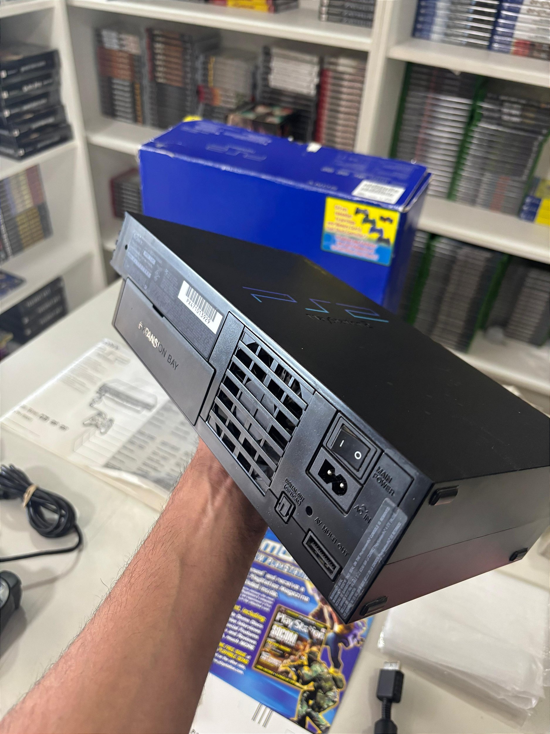 Console Sony Playstation 2 Fat Americano SCPH-50001 - PS2 FAT - www ...