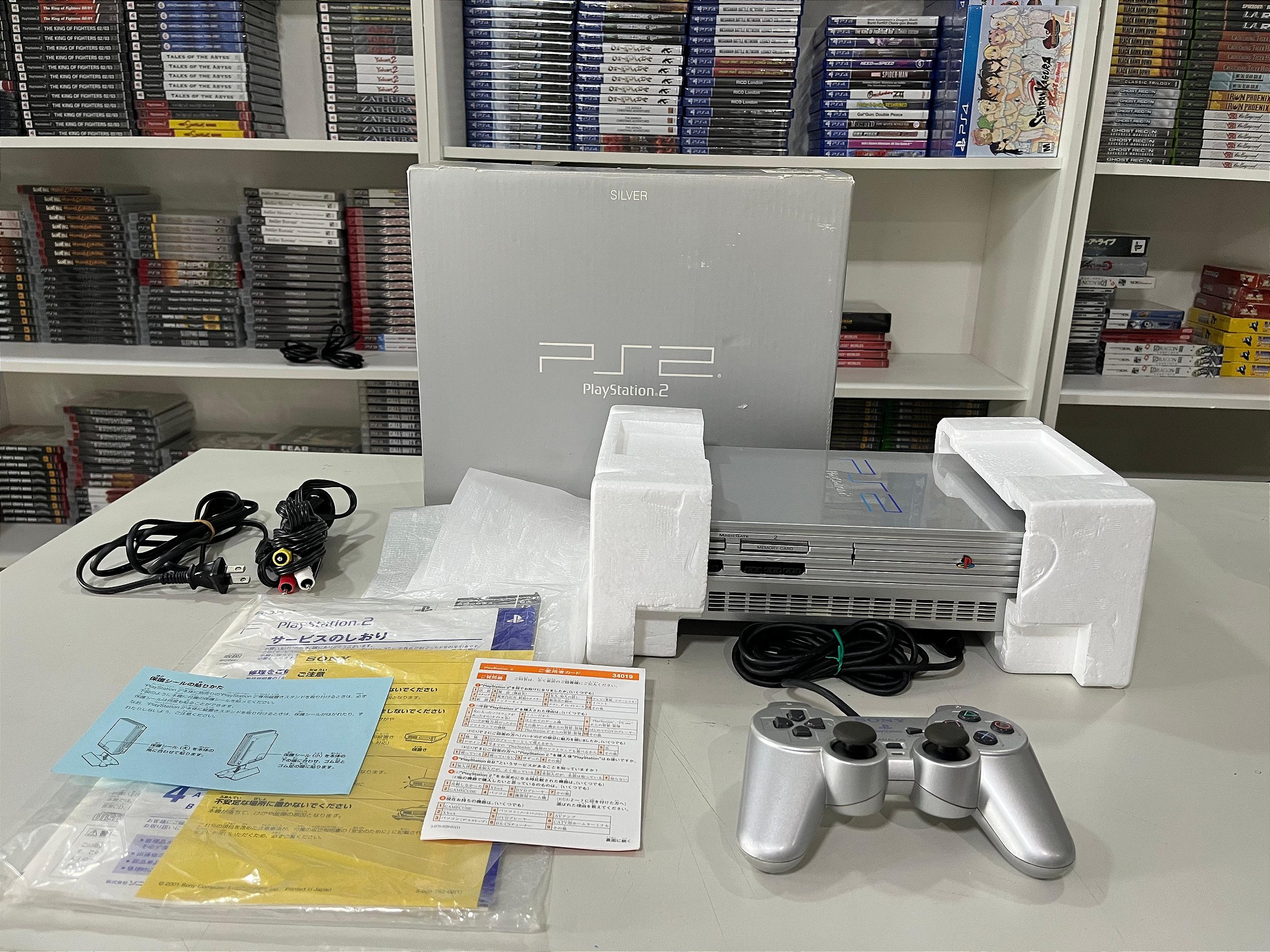 Console Sony Playstation 2 Fat Silver- PS2 FAT Silver - www.maicongames ...