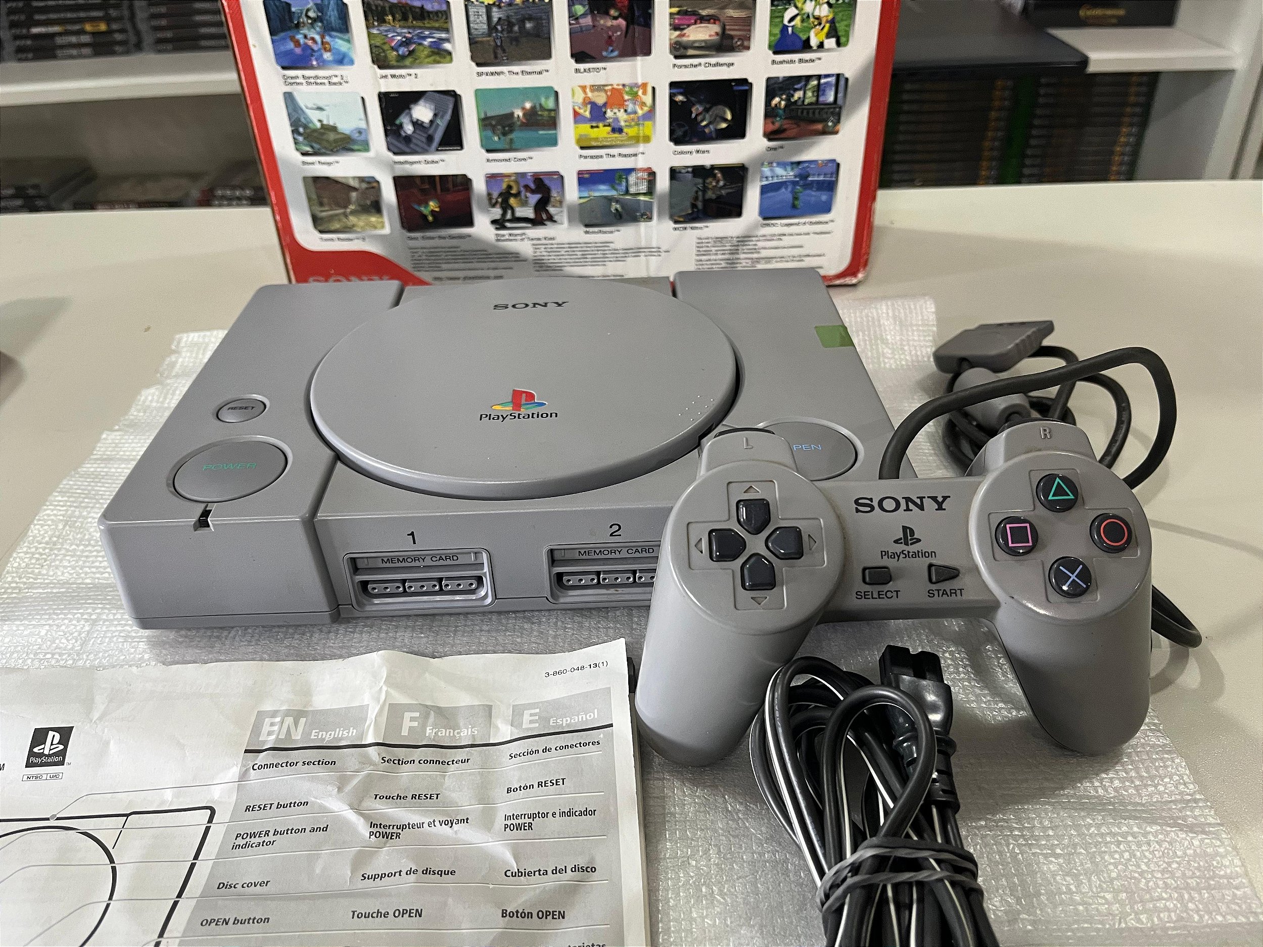 Console Sony Playstation 1 Americano SCPH-5501 - PS1 FAT - www ...