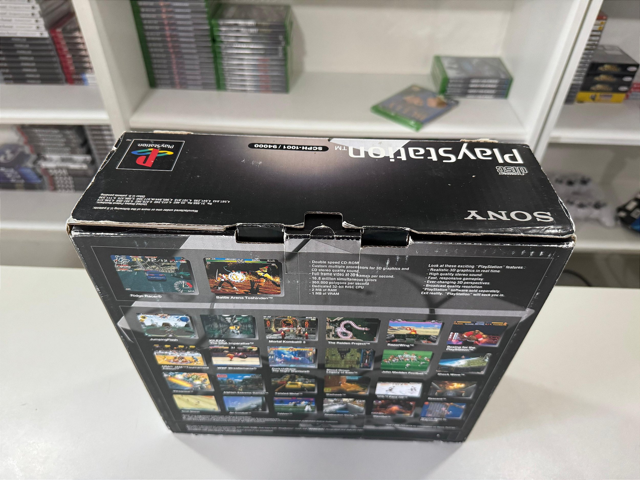 Console Sony Playstation 1 Americano Launch Edition SCPH-1001 - PS1 FAT ...