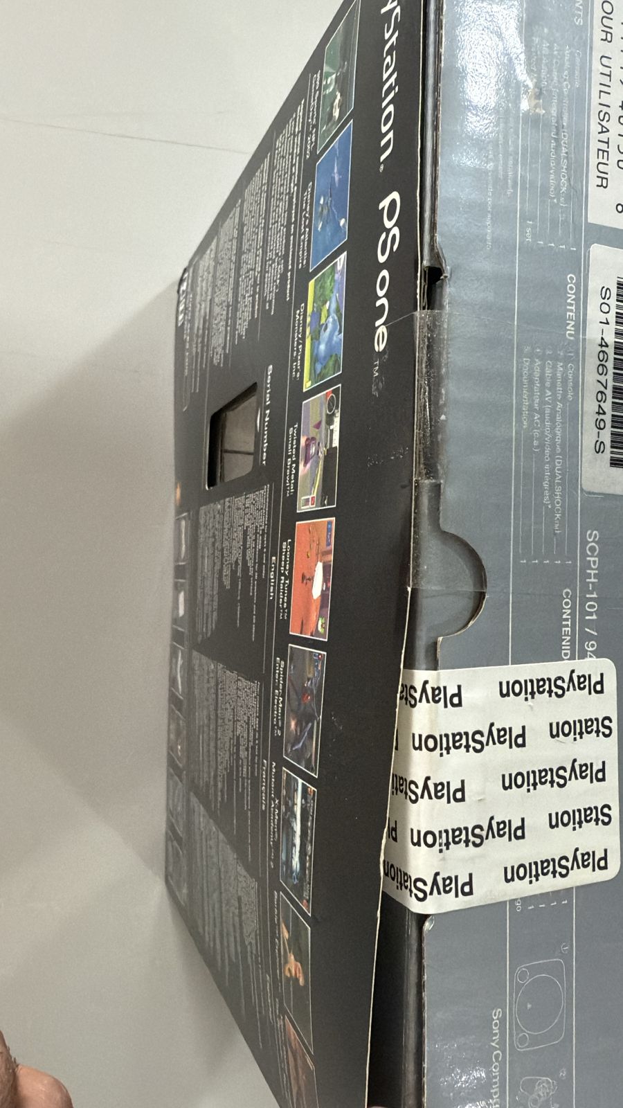 Console Sony Playstation One Baby Americano Lacrado SCPH-101 - PS One ...