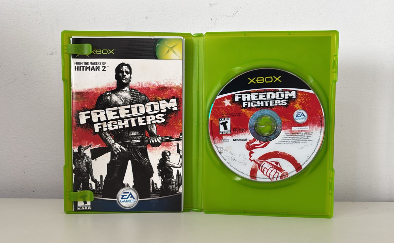 Freedom Fighters Xbox Classic Americano Original (Usado) - www ...