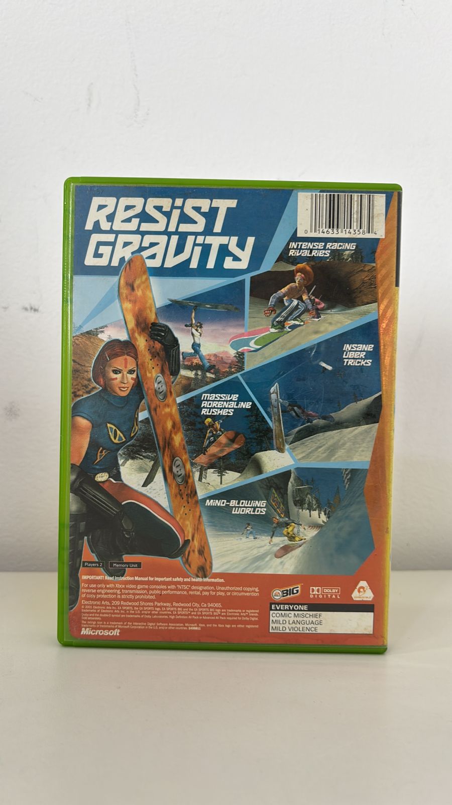 SSX Tricky Xbox Xbox Classic Americano Original (Usado) - www ...