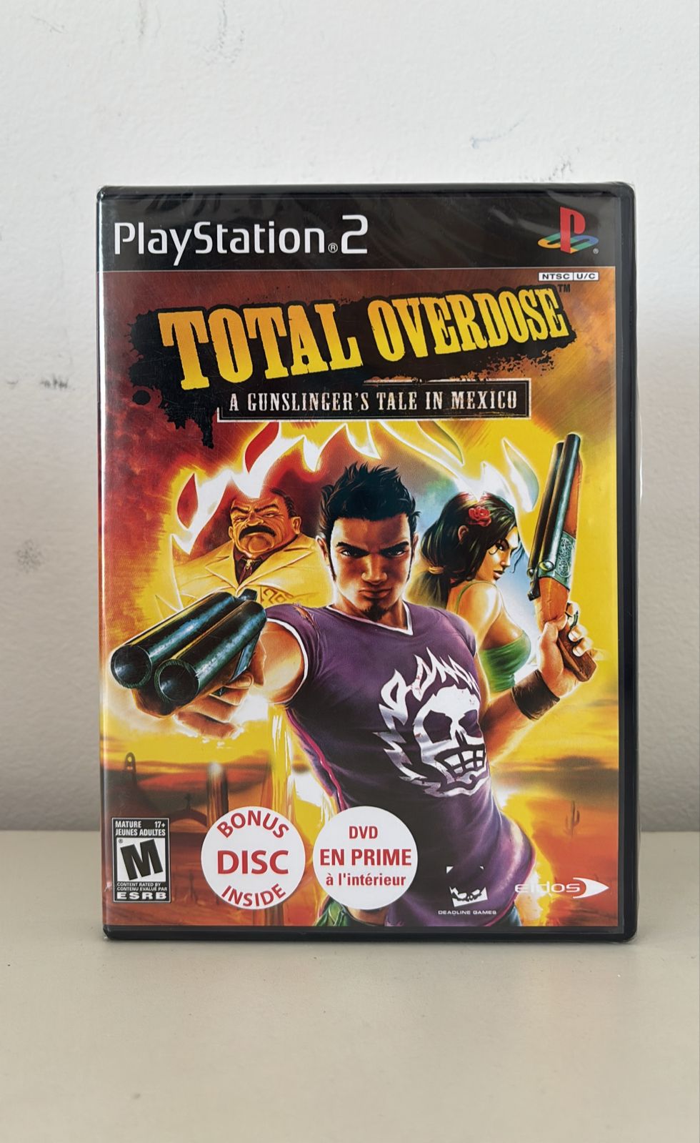 Total Overdose PS2 Original Lacrado (Americano) - www.maicongames.com.br