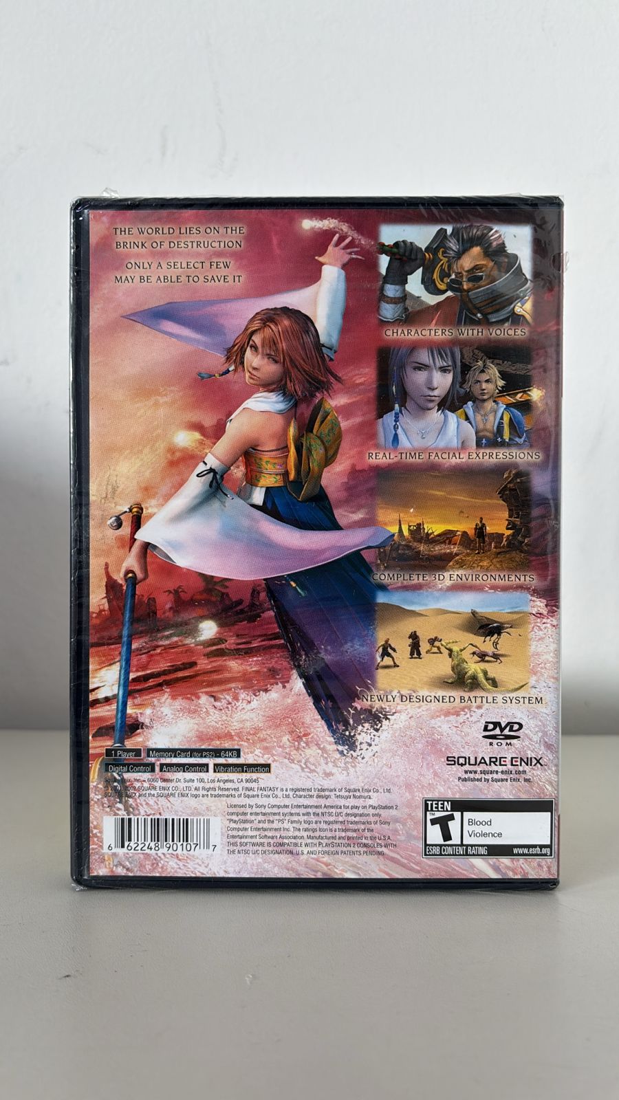 Final Fantasy X GH PS2 Original Lacrado (Americano) - www.maicongames ...
