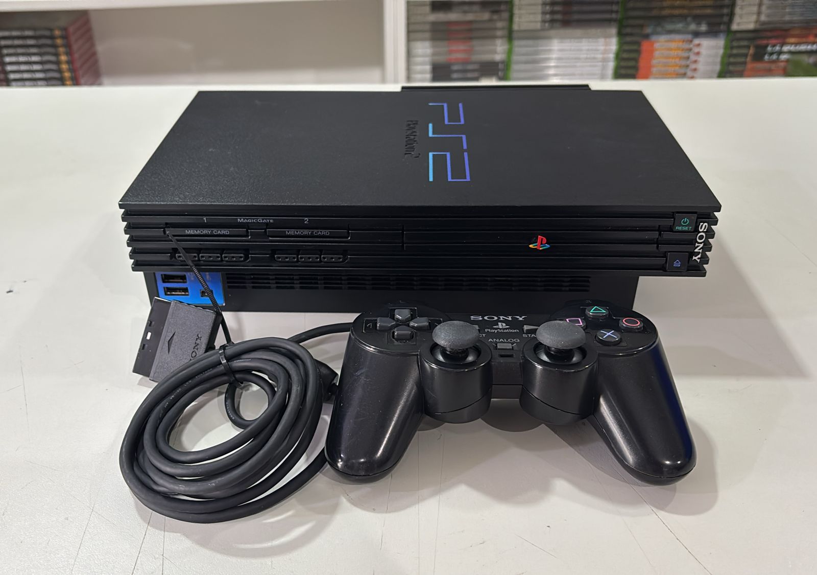 Console Sony Playstation 2 Fat Americano SCPH-30001 - PS2 FAT - www ...