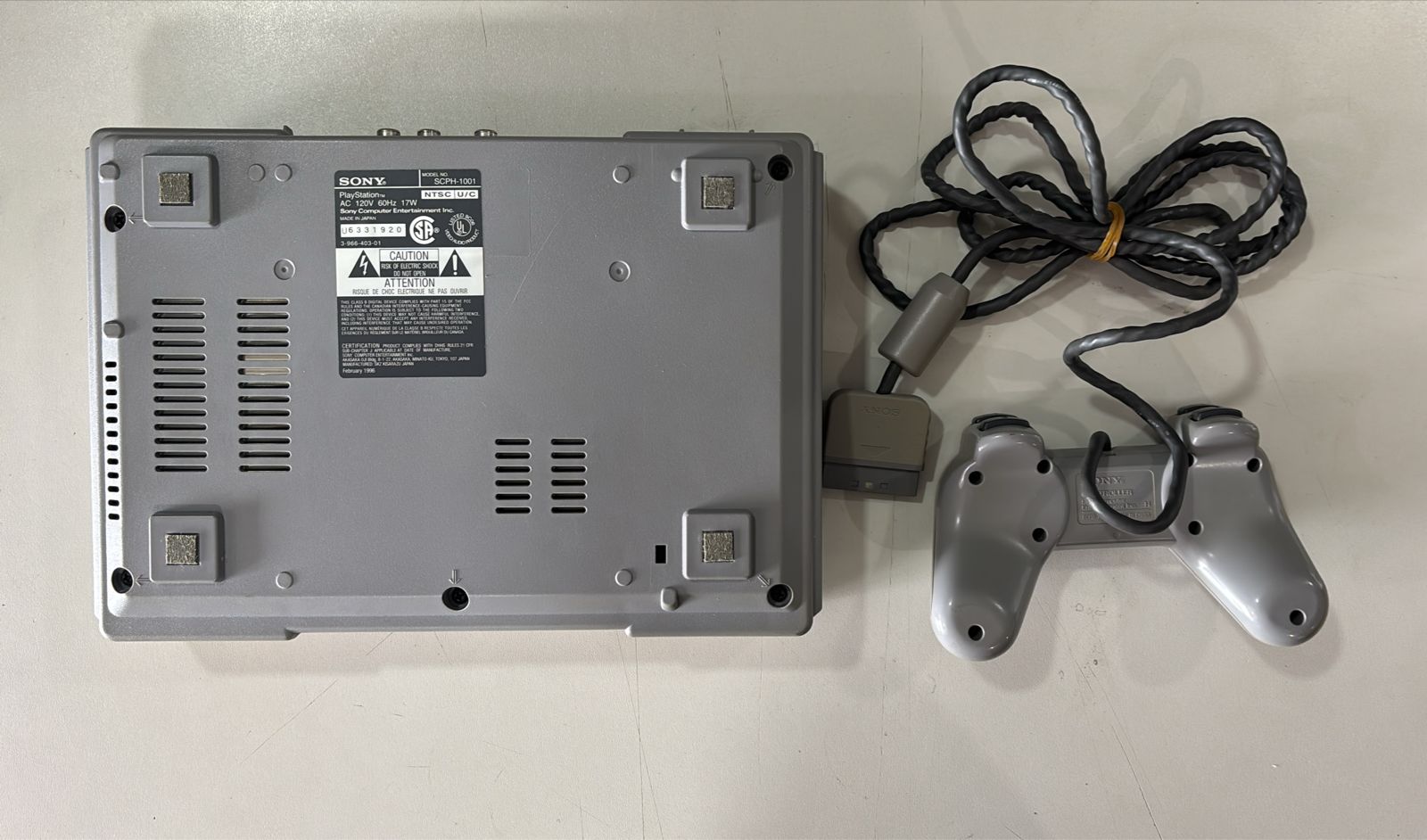 Console Playstation 1 Americano Launch Edition SCPH-1001 - www ...
