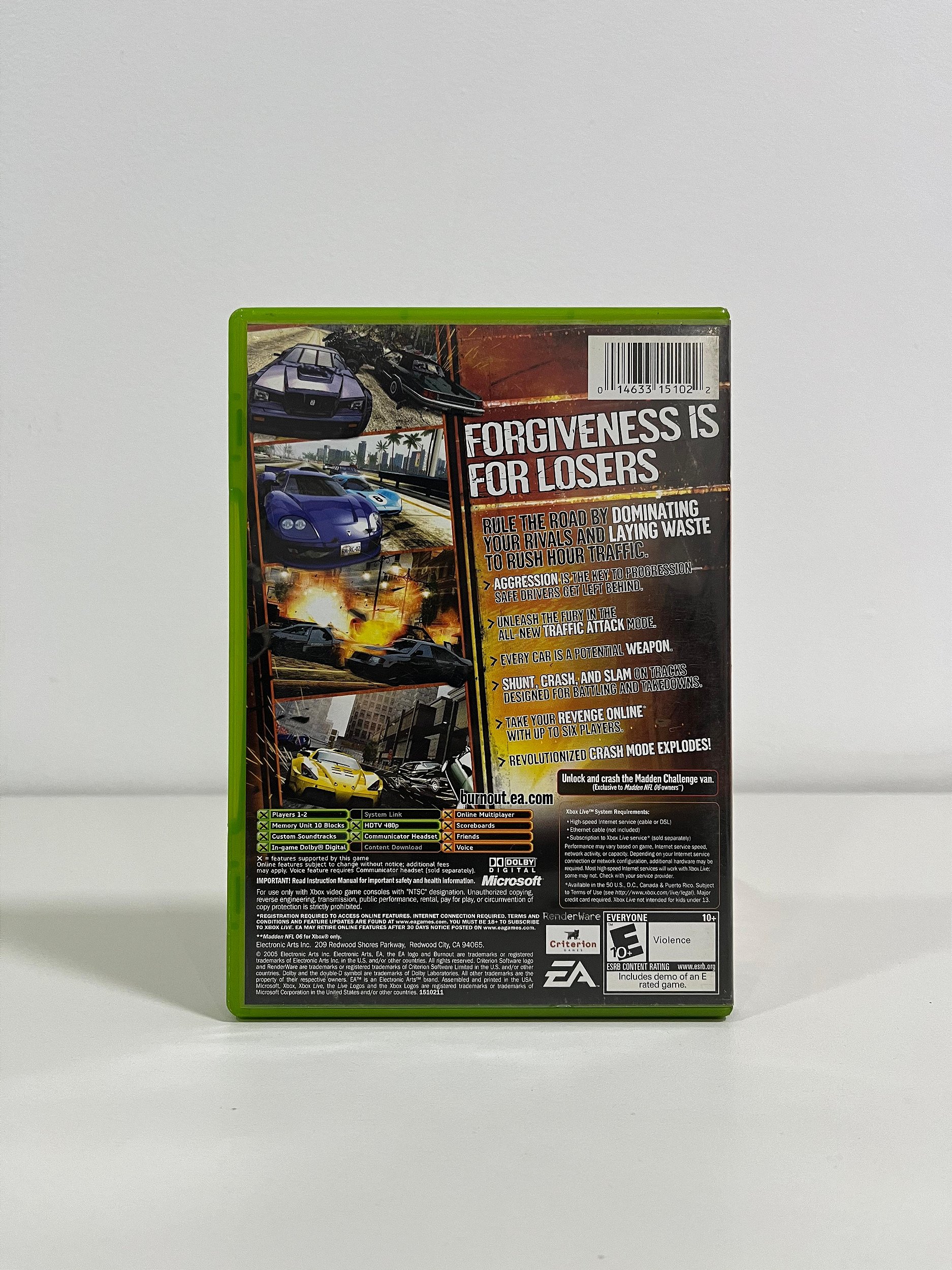 Burnout Revenge Xbox Classic Americano Original (Usado) - www ...