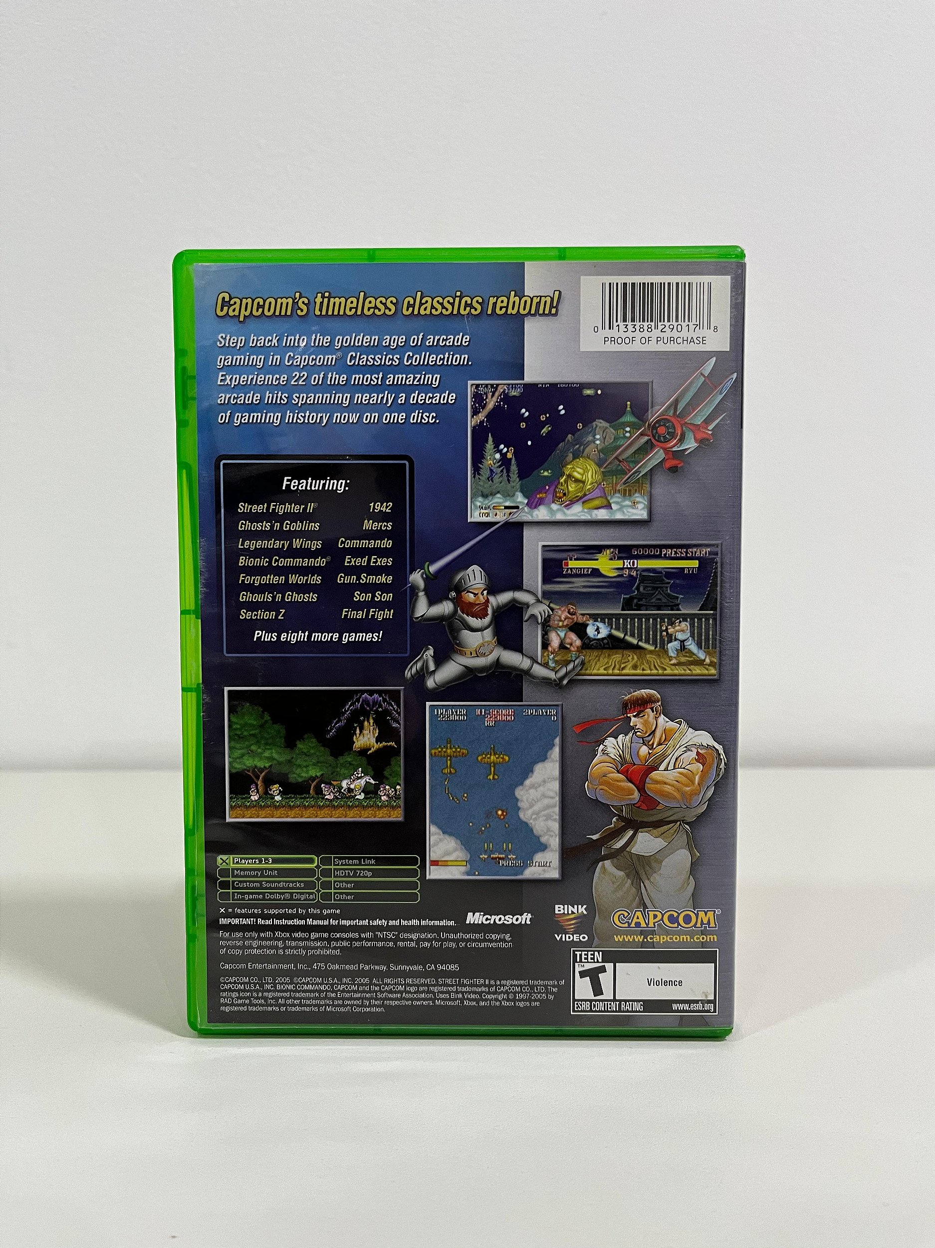 Capcom Classics Collection Xbox Classic Americano Original (Usado ...