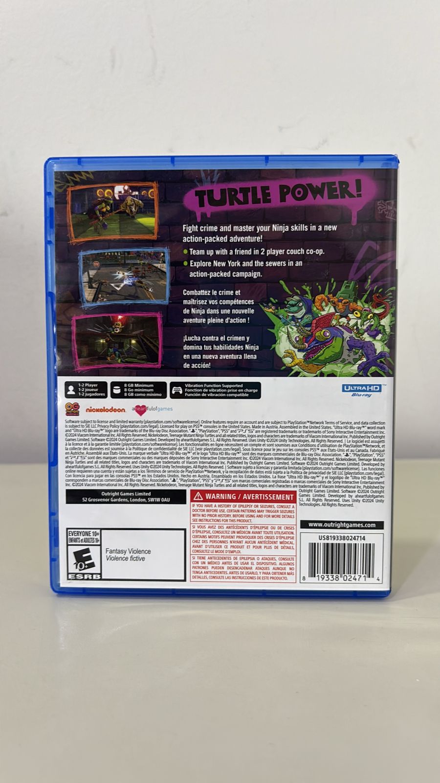 Teenage Mutant Ninja Turtles Mutants Unleashed PS5 Mídia Física (Usado ...