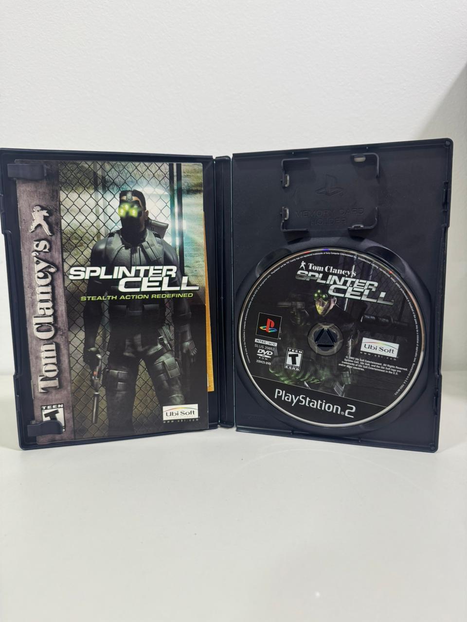 Tom Clancy`s Splinter Cell Steralth Action Redefined PS2 Original ...
