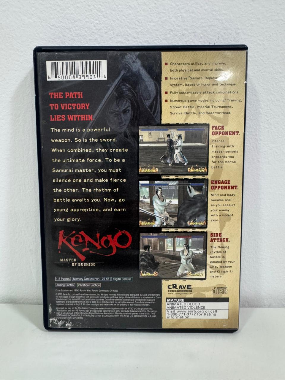 Kengo Master Of Bushido PS2 Original Americano (Usado) - www ...