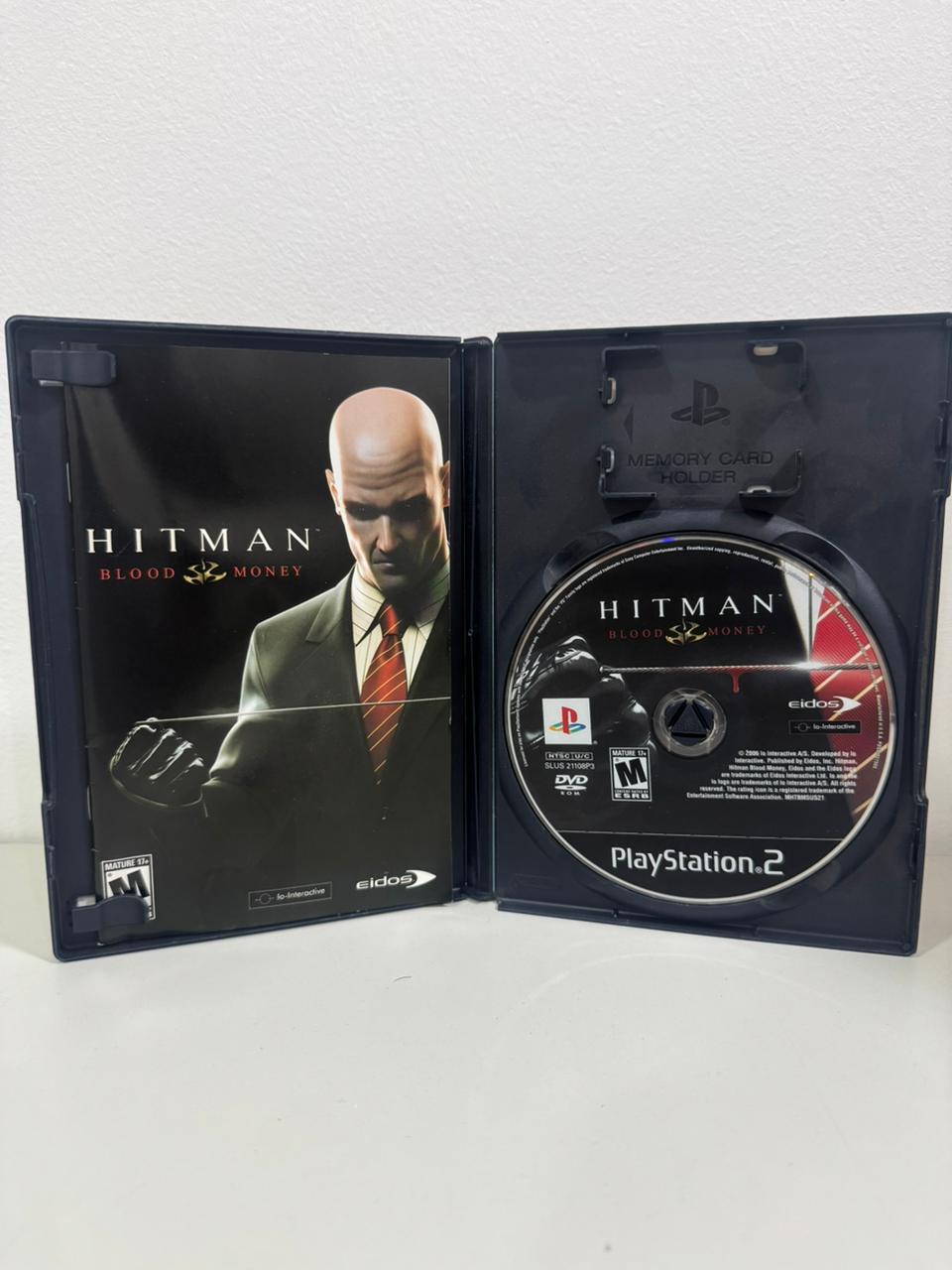 Hitman Blood Money PS2 Original Americano (Usado) - www.maicongames.com.br