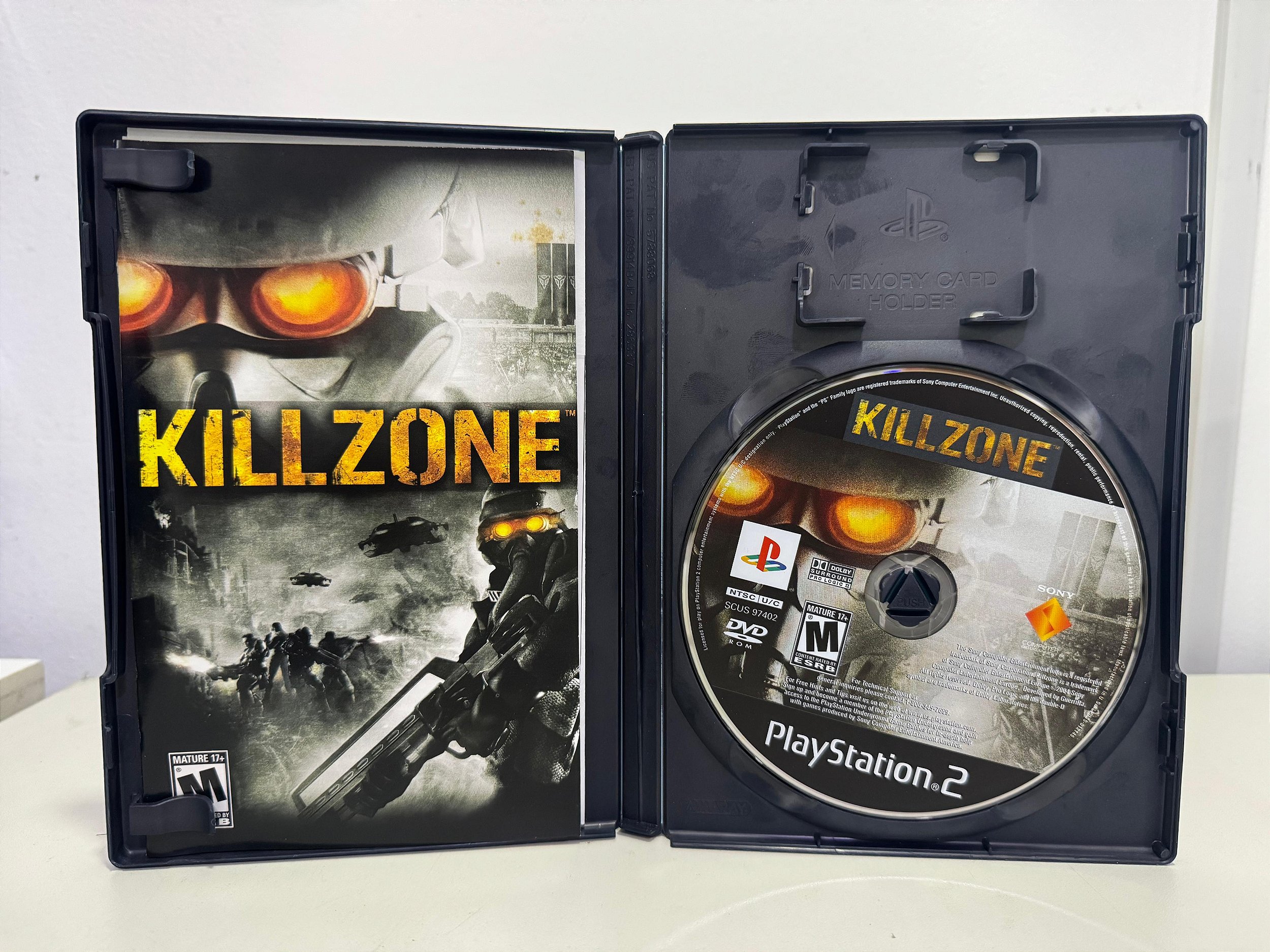 Killzone PS2 Original Americano (Usado) - www.maicongames.com.br