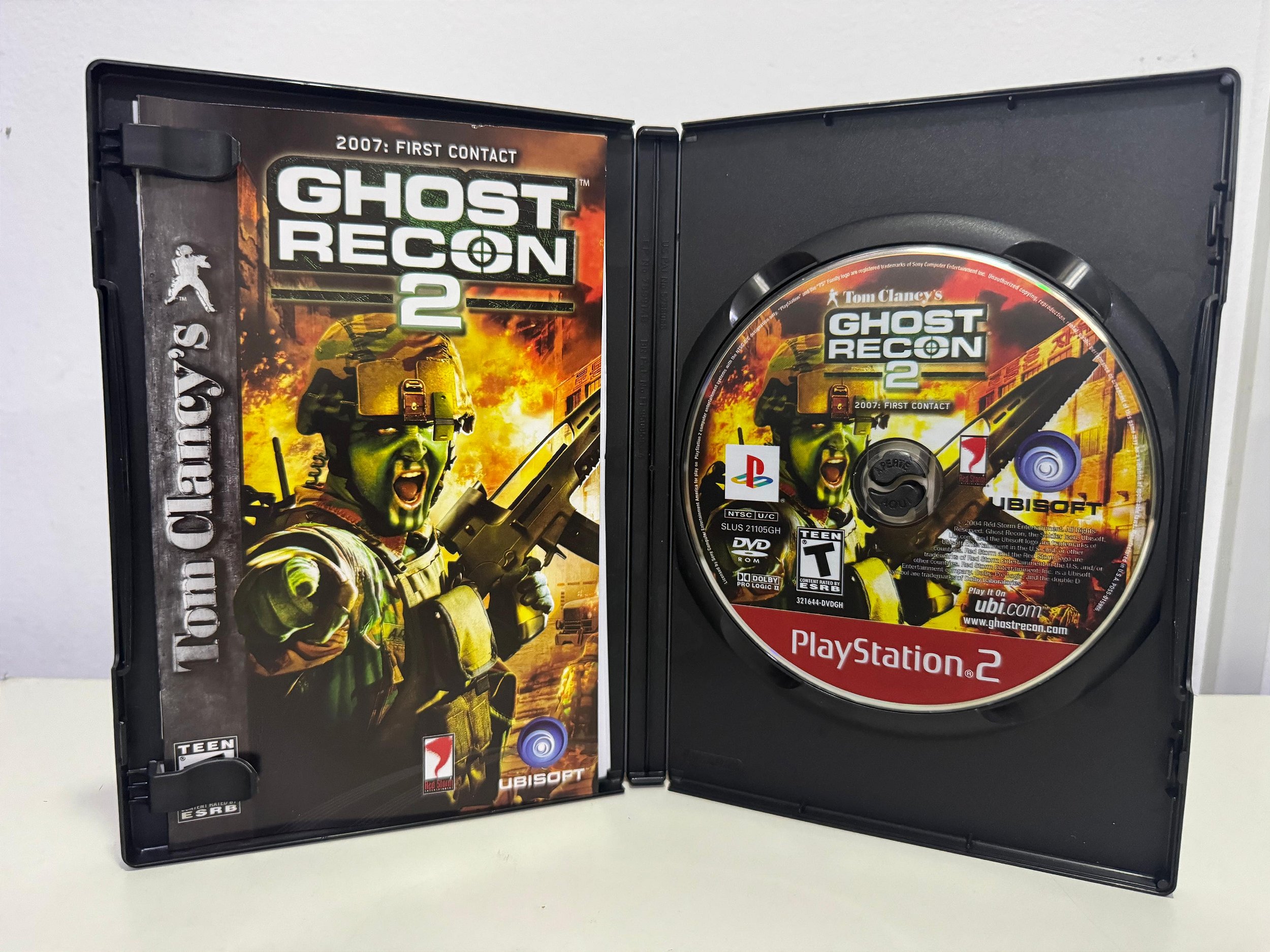 Tom Clancy's Ghost Recon 2 GH PS2 Original Americano (Usado) - www ...