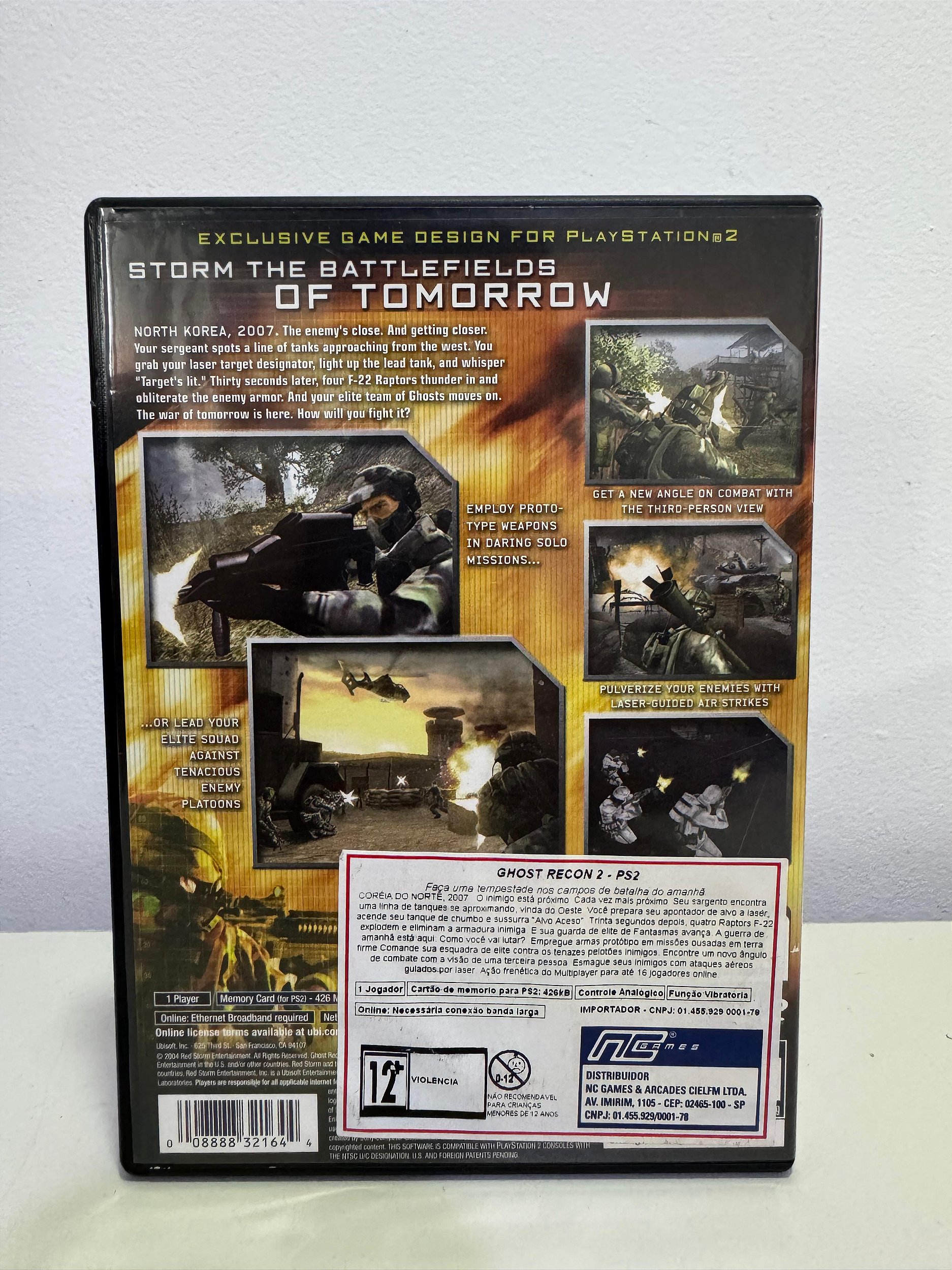 Tom Clancy's Ghost Recon 2 GH PS2 Original Americano (Usado) - www ...