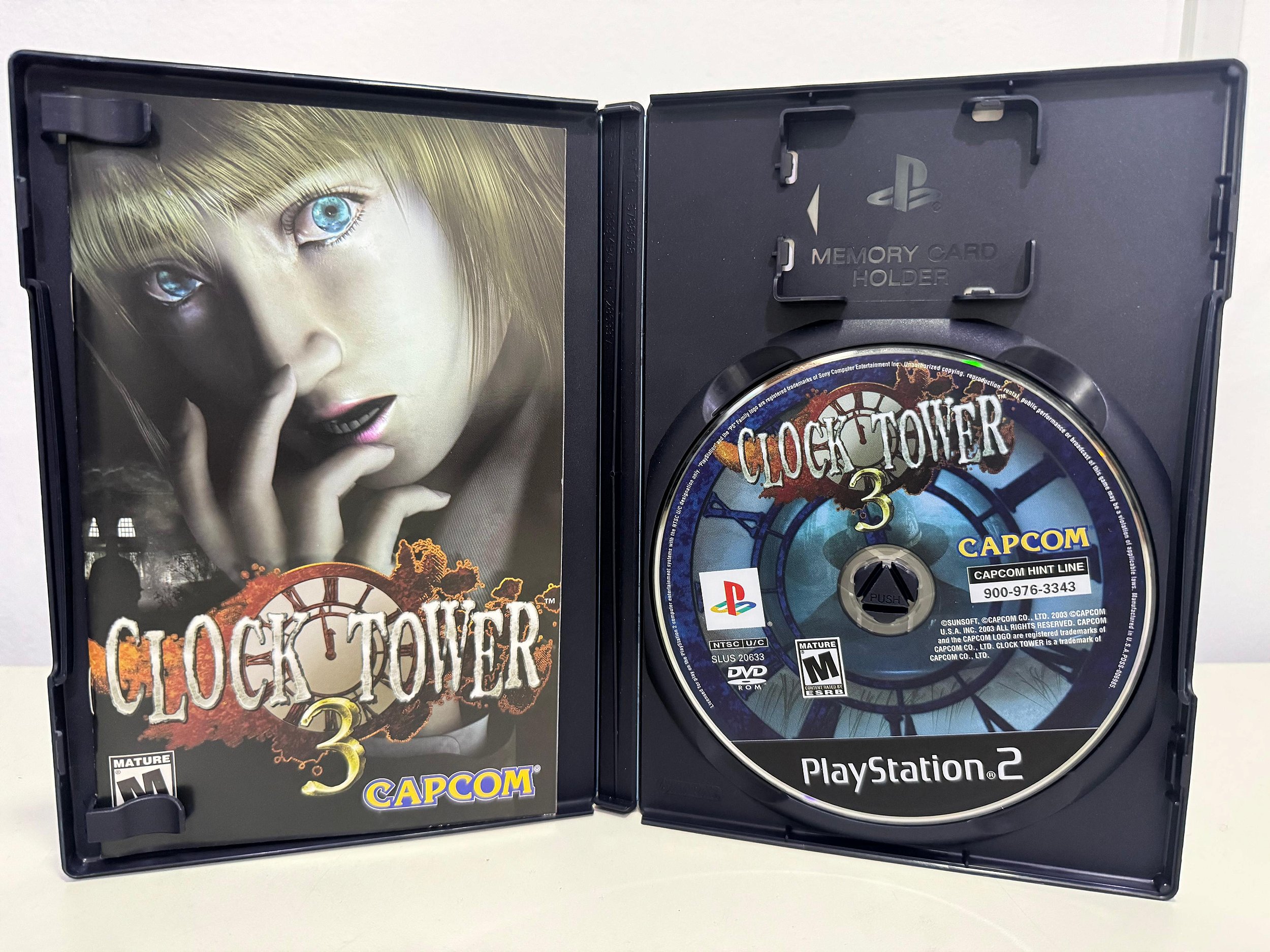 Clock Tower 3 PS2 Original Americano (Usado) - www.maicongames.com.br