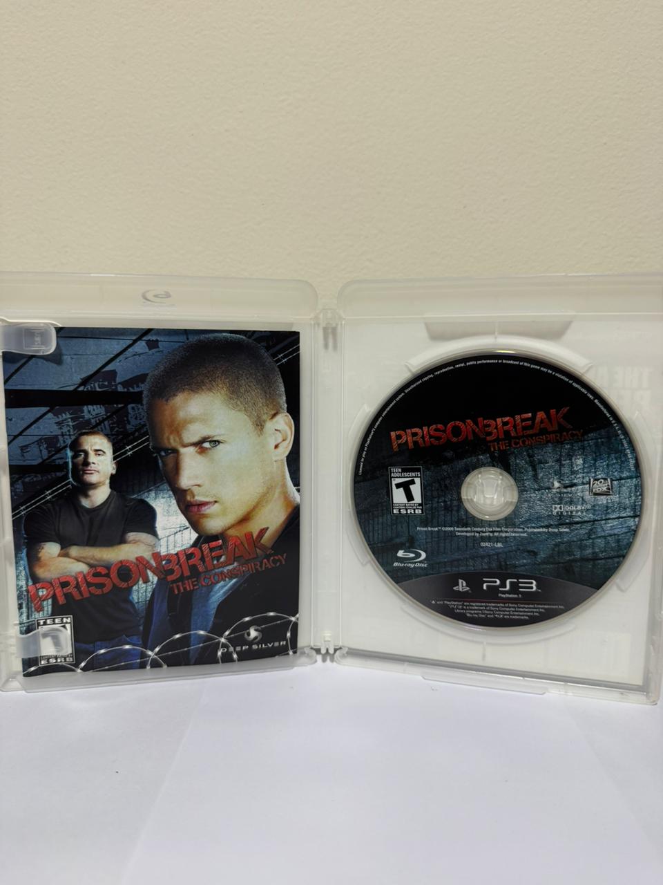 Prison Break The Conspiracy PS3 Midia Fisica (Usado) - www.maicongames ...