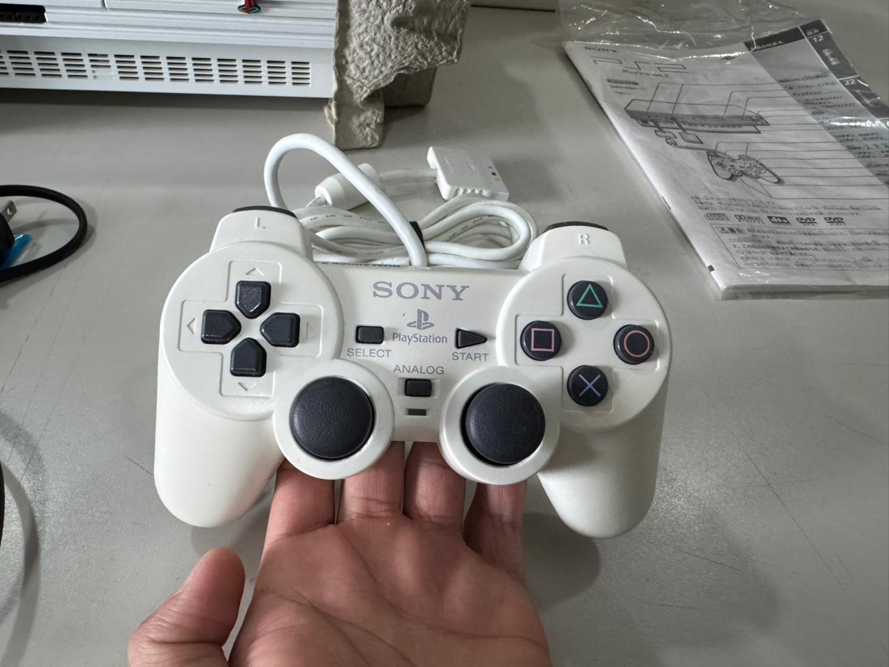 Console PlayStation 2 FAT Ediçâo Ceramic White Japonês - PS2 Fat - www ...