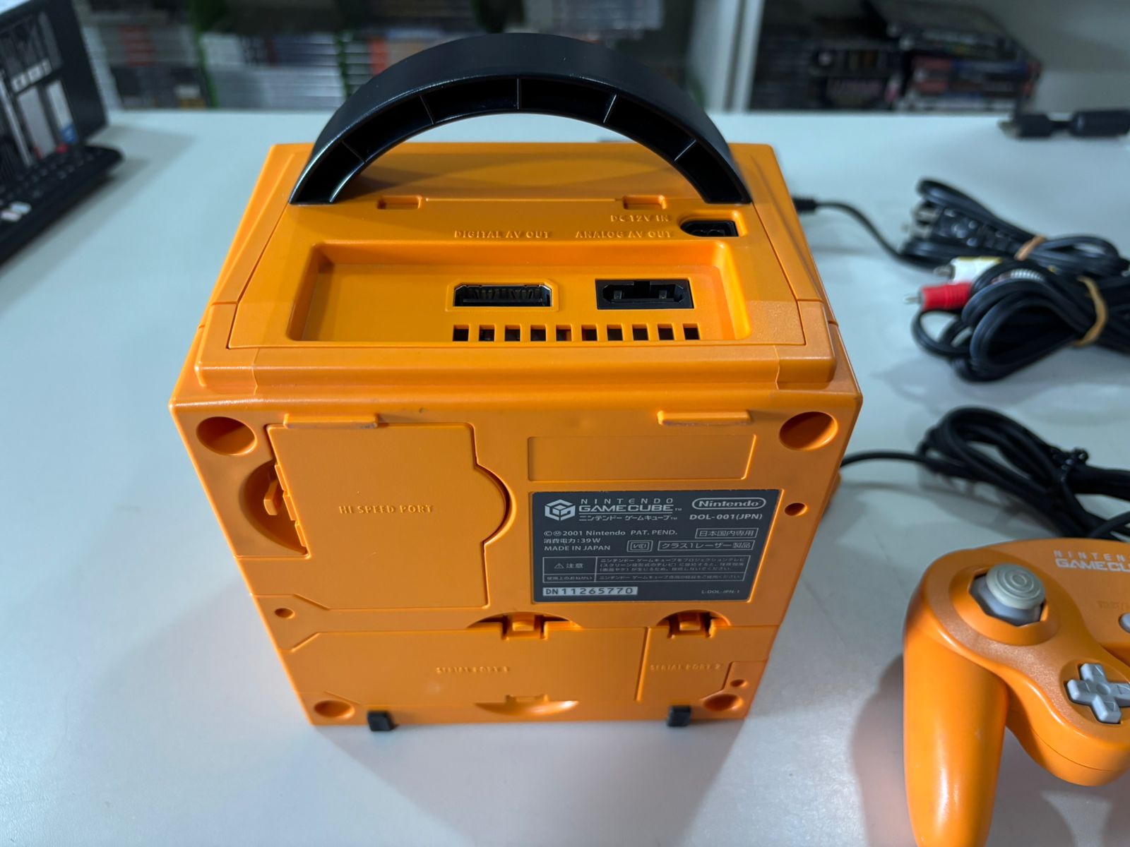 Console Nintendo GameCube Orange - www.maicongames.com.br