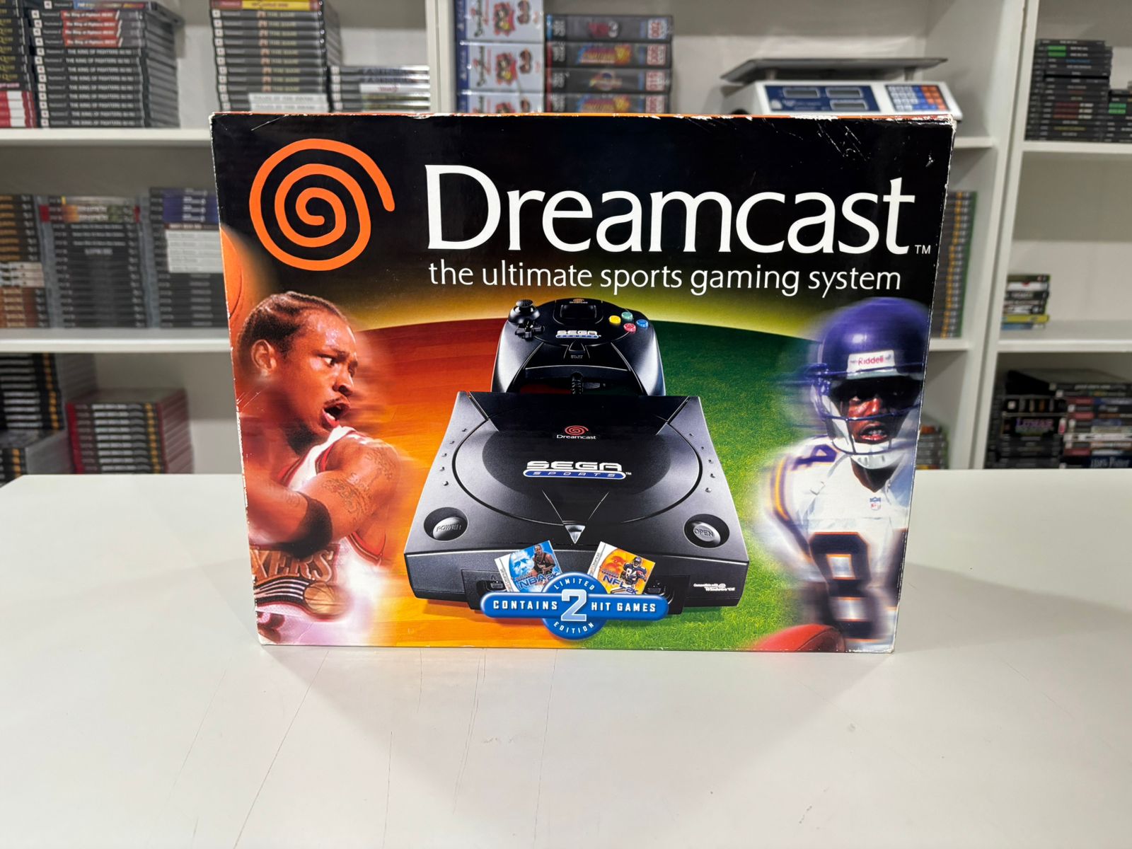 Console Sega DreamCast Ediçao Sega Sports - www.maicongames.com.br