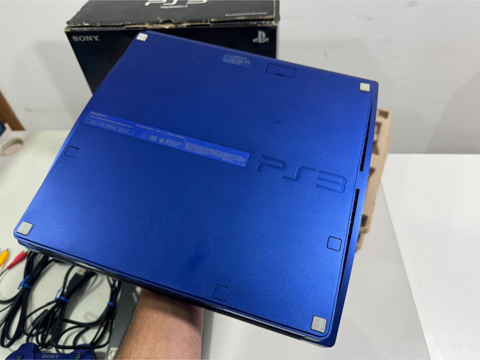 Console PlayStation 3 Slim Ediçâo Gran Turismo 5 Blue - PS3 Slim - www ...