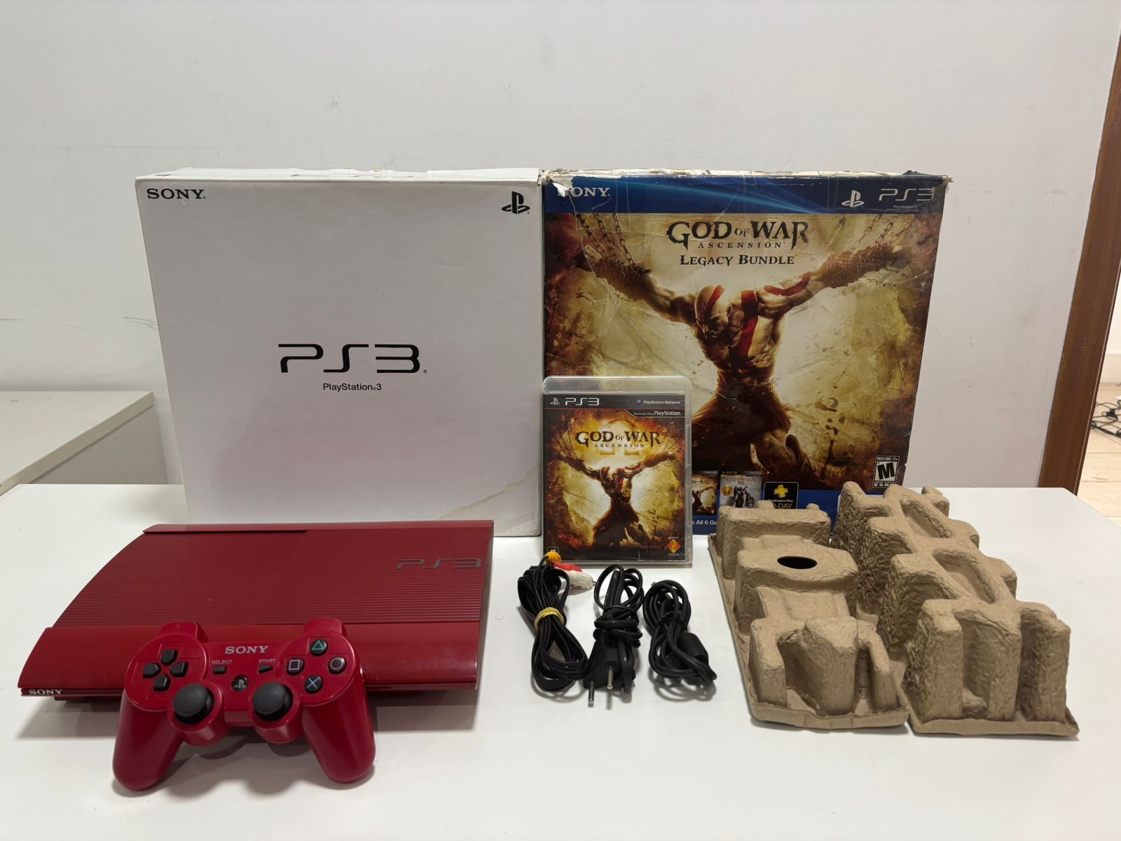 Console PlayStation 3 Super Slim Edição God OF War Ascension - PS3 ...