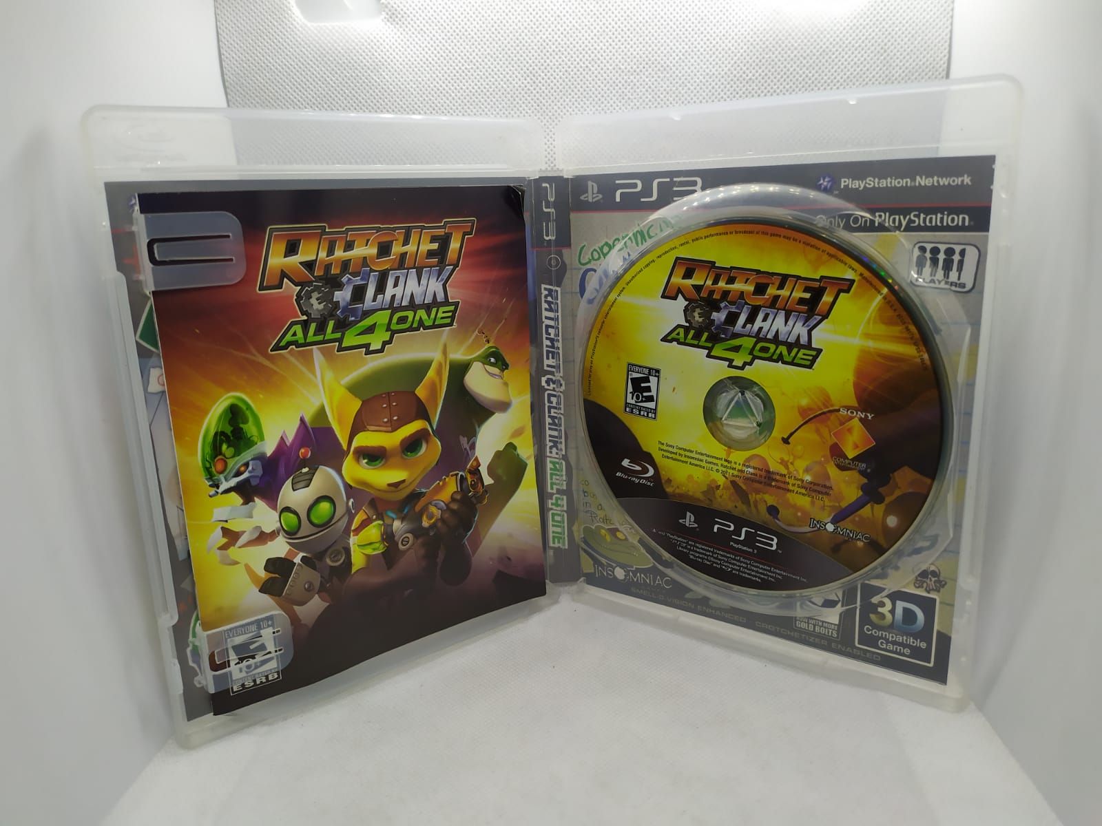 Ratchet & Clank All 4 One PS3 Mídia Física (Usado) - www.maicongames.com.br