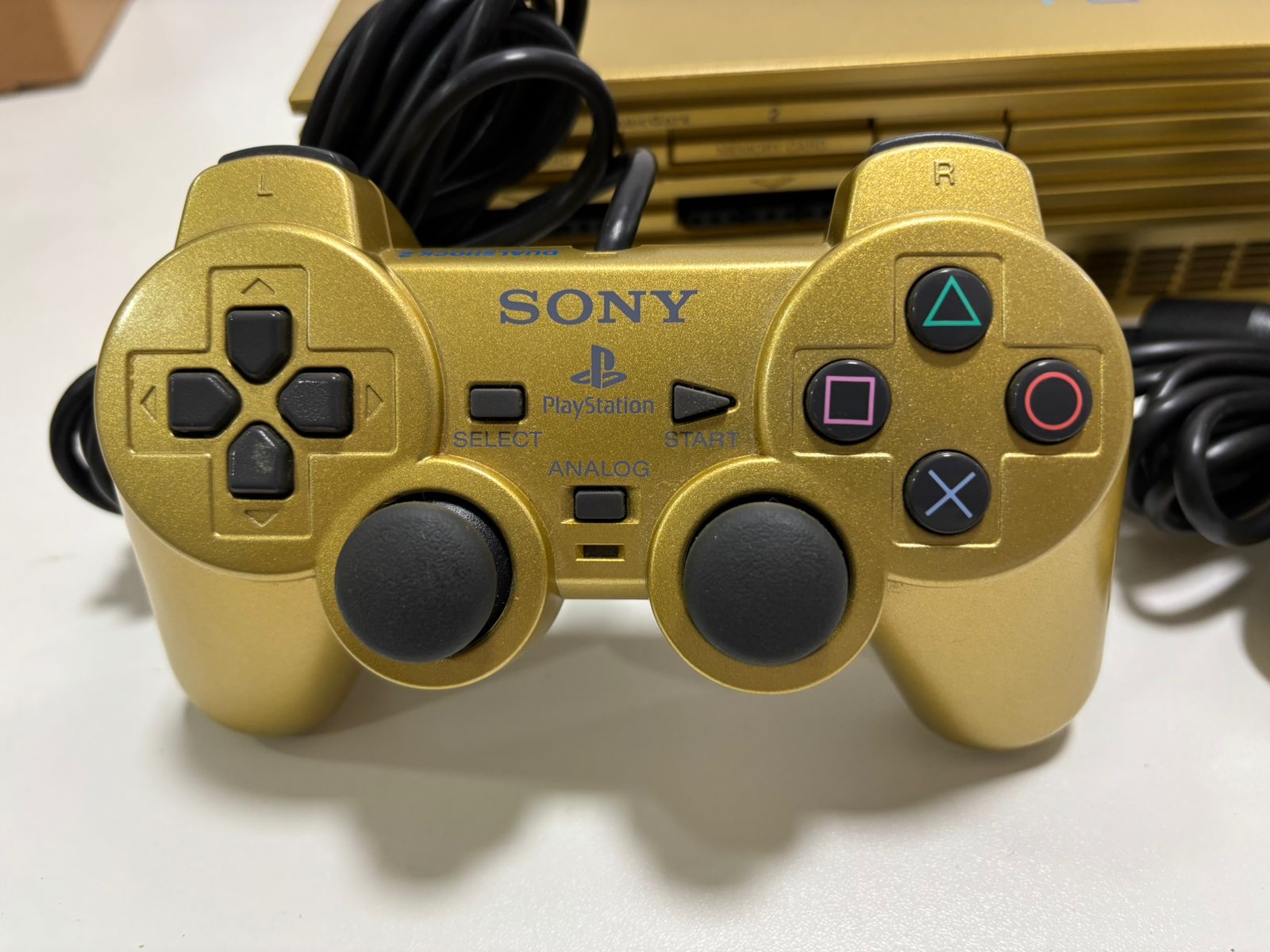 Console PlayStation 2 Fat Ediçâo Gundam Z Gold - PS2 Fat Gundam Z - www ...