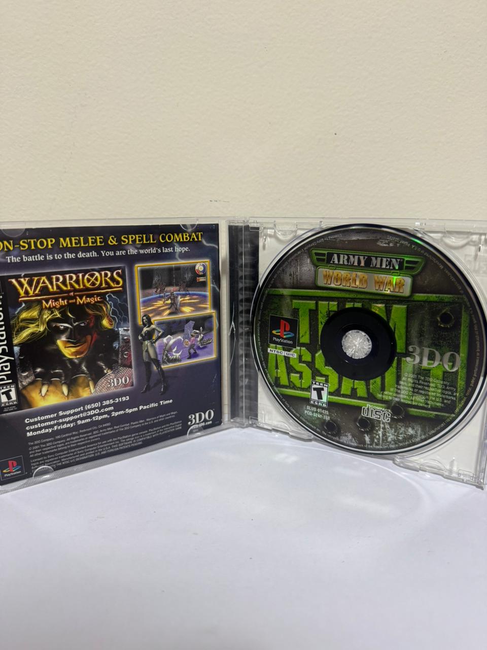 Army Men World War Team Assault PS1 Original Americano (Usado) - www ...