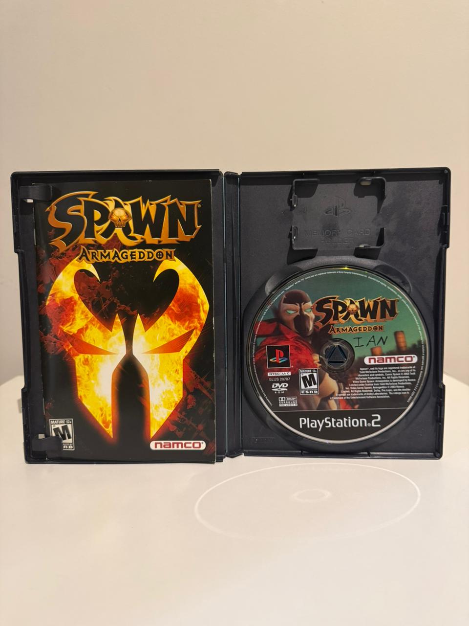 Spawn Armageddon PS2 Original Americano (Usado) - www.maicongames.com.br