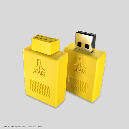 Controle Joystick Atari CX40+ Ghost Edition PAC-MAN (Yellow) - Controle ...