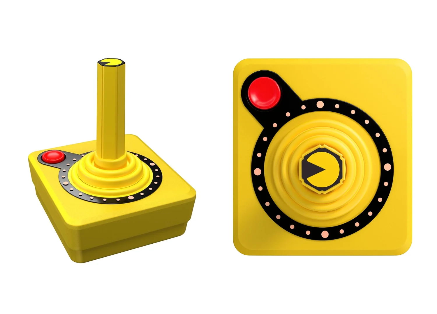 Controle Joystick Atari CX40+ Ghost Edition PAC-MAN (Yellow) - Controle ...