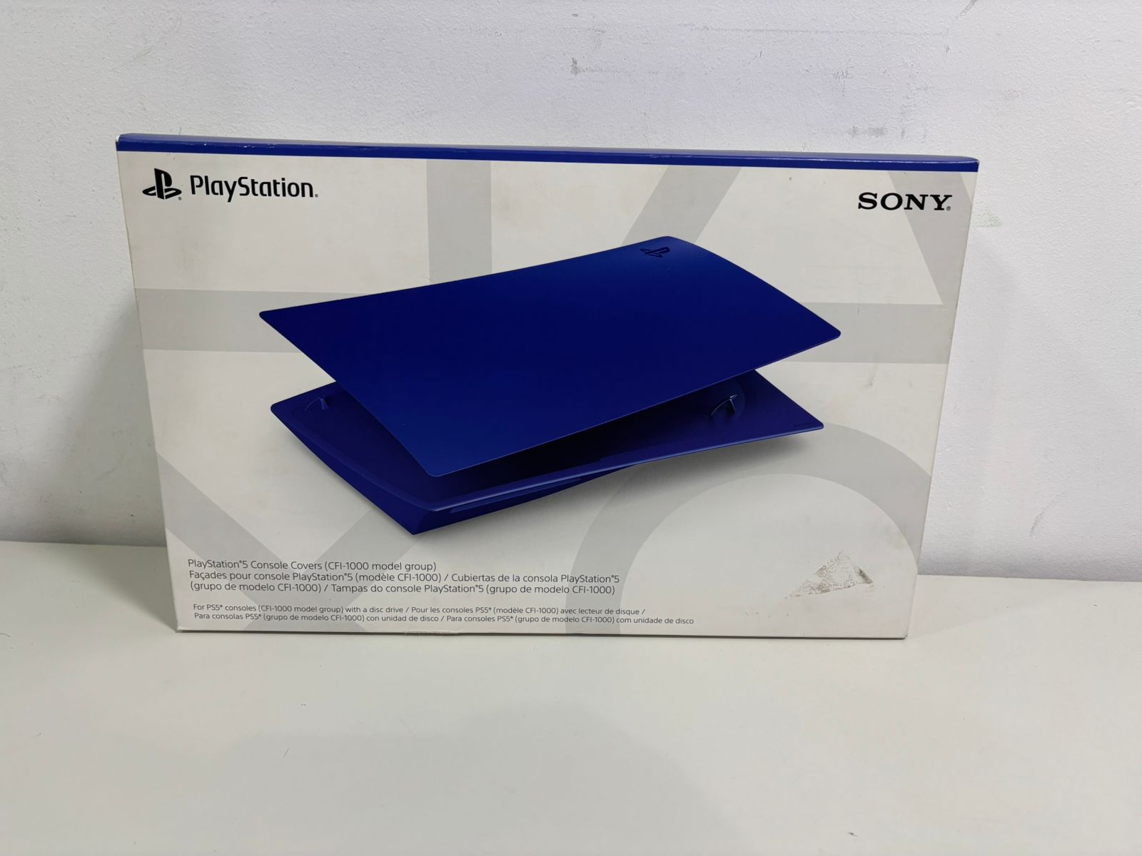 Tampa Faceplate Playstation 5 Com Leitor Cobalt Blue - Tampa PS5 - www ...