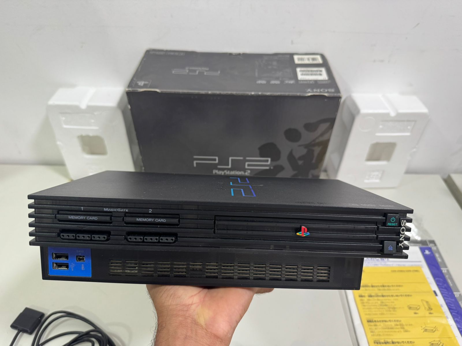 Console Playstation 2 Fat Zen Black Japonês SCPH-37000 - PS2 FAT - www ...