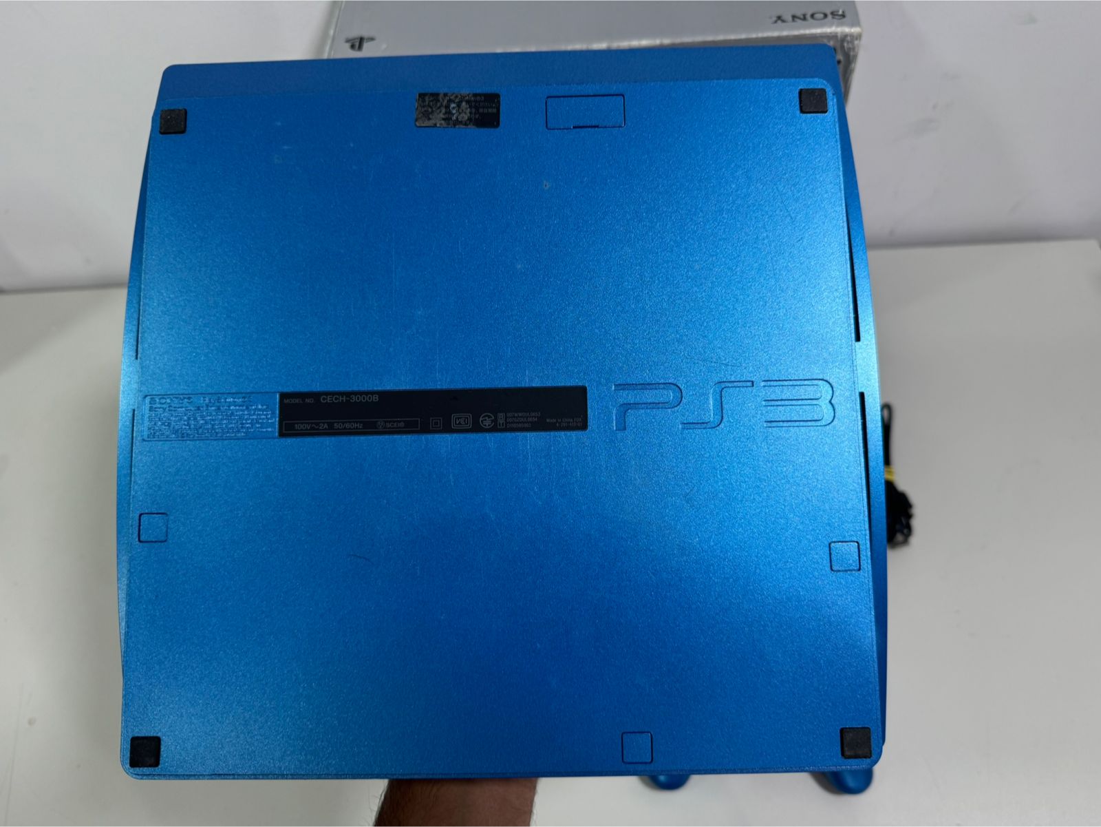 Console Playstation 3 Slim Edição Splash Blue - PS3 SLIM - www ...