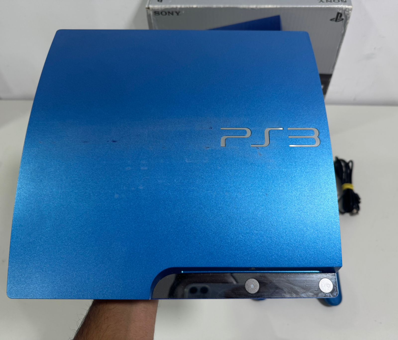 Console Playstation 3 Slim Edição Splash Blue - PS3 SLIM - www ...