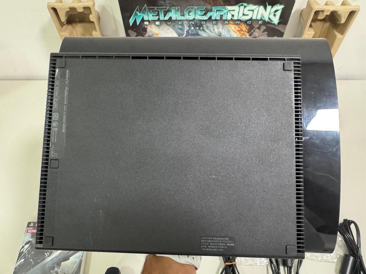 Console Playstation 3 Super Slim Edição Metal Gear Rising - PS3 Super ...