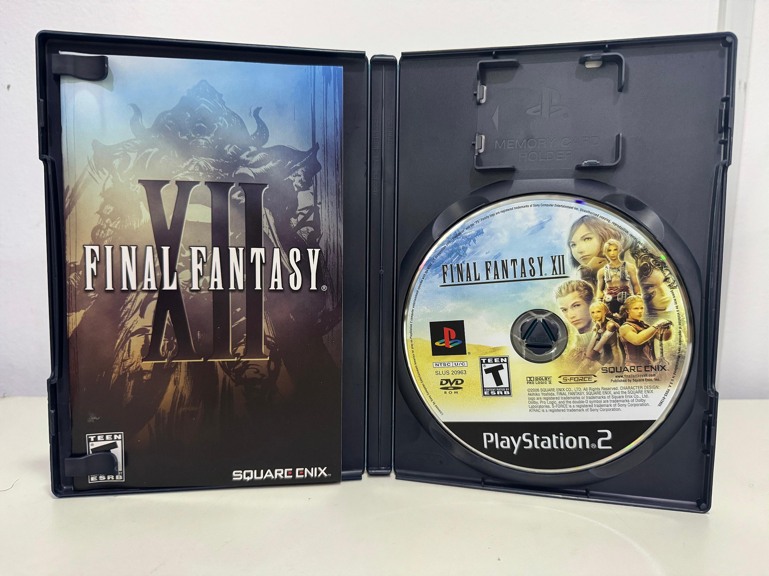 Final Fantasu XII PS2 Original Americano (Usado) - www.maicongames.com.br